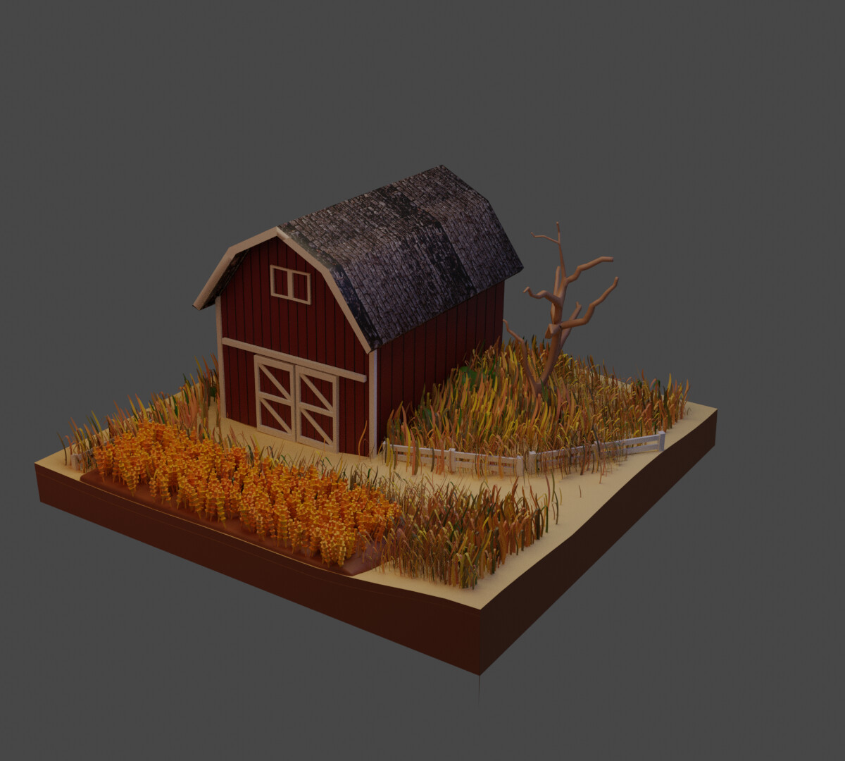 ArtStation - Barn