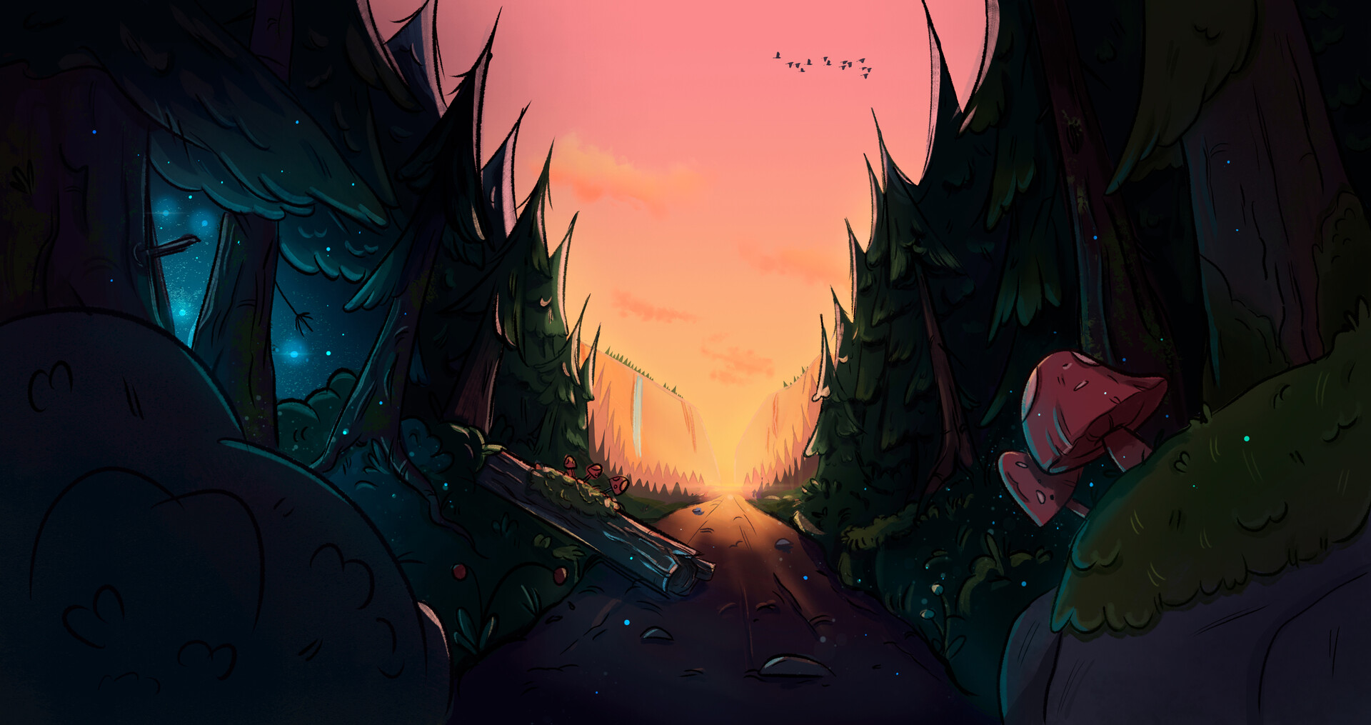 ArtStation - Magical Forest