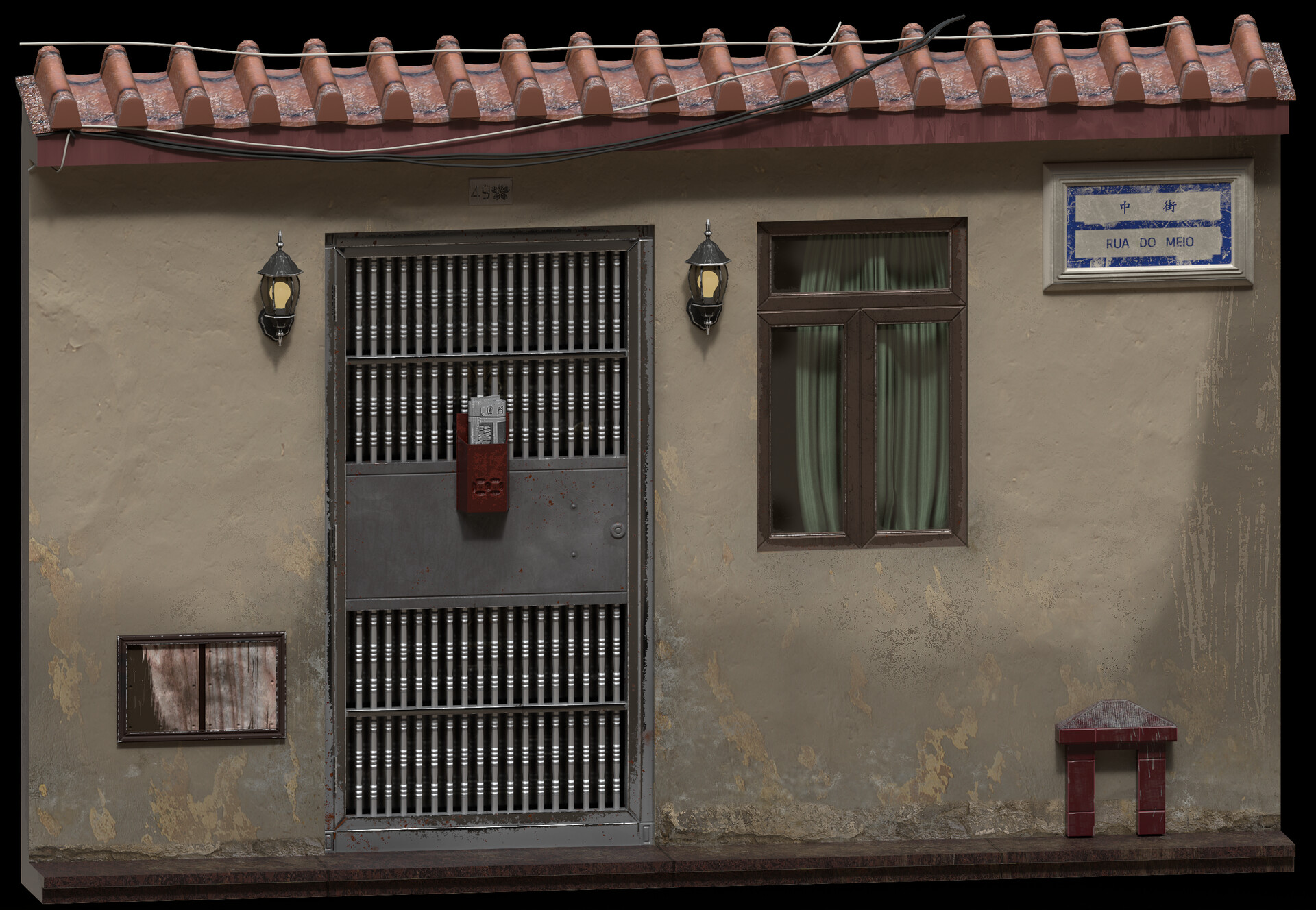 ArtStation - House Front