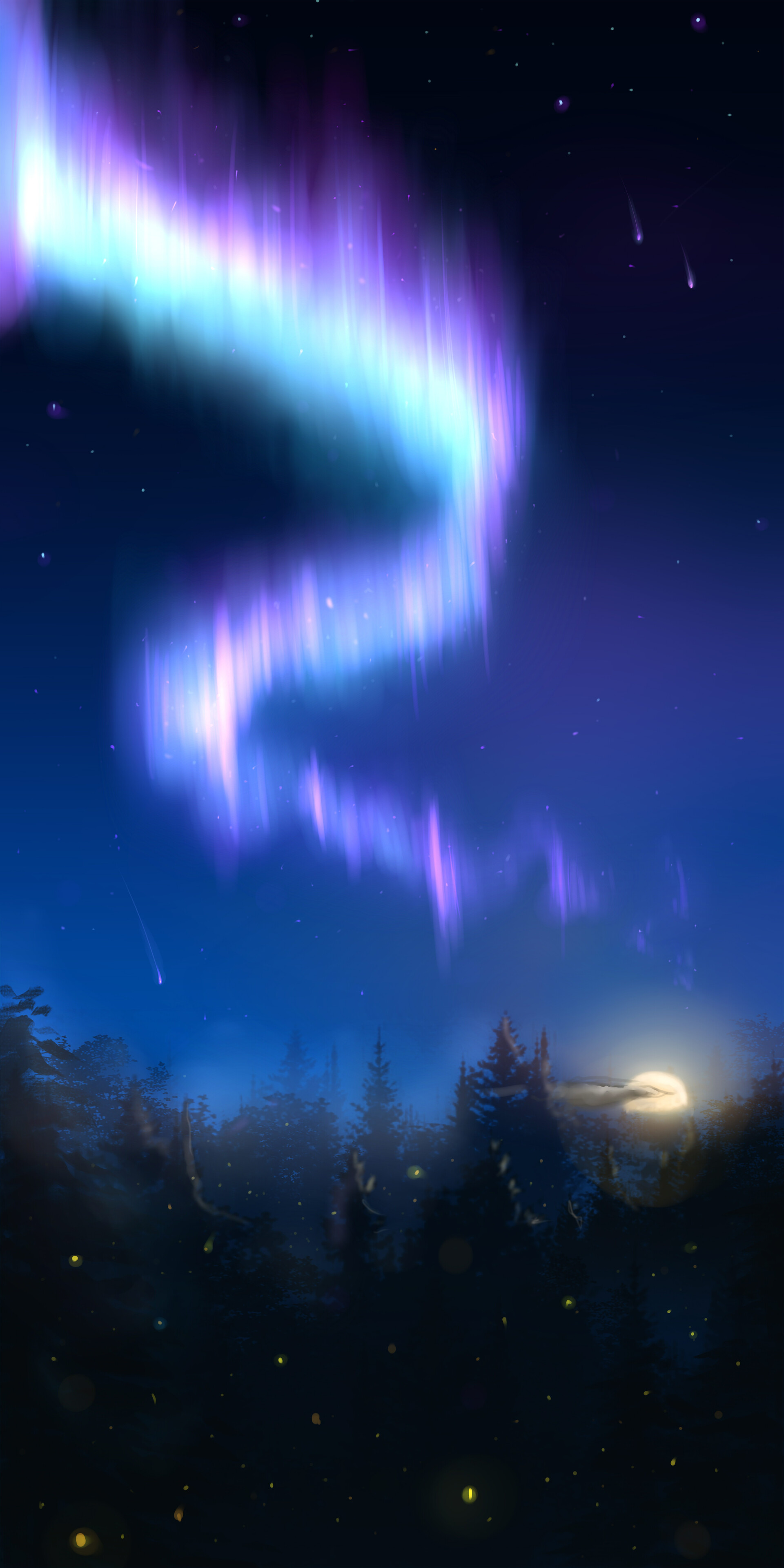 ArtStation - Moon Rise