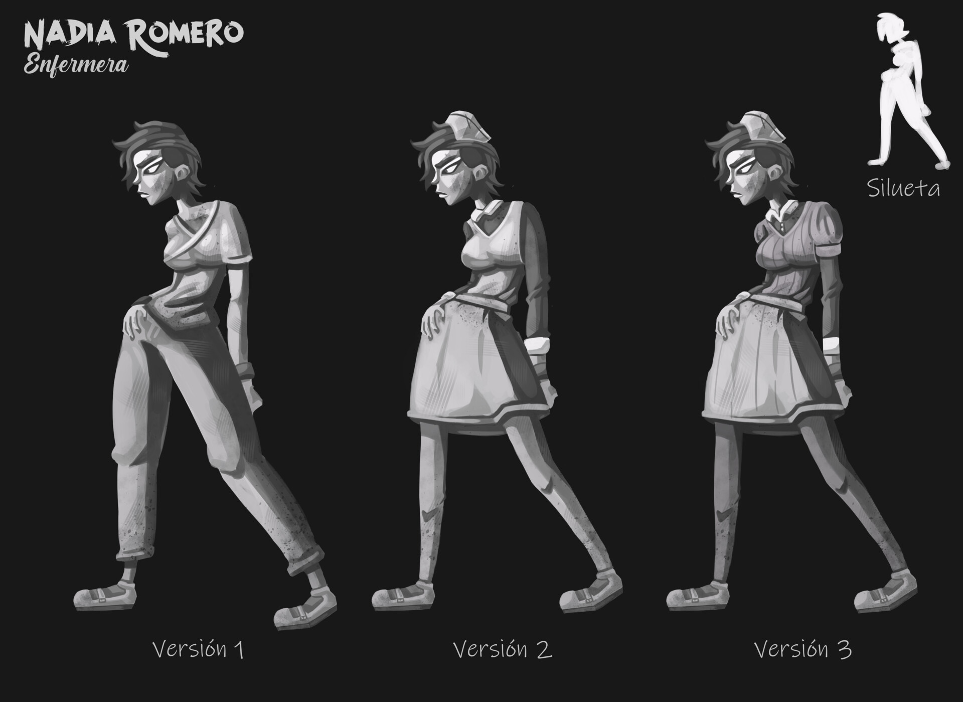 ArtStation - Character Design - Mad Asylum