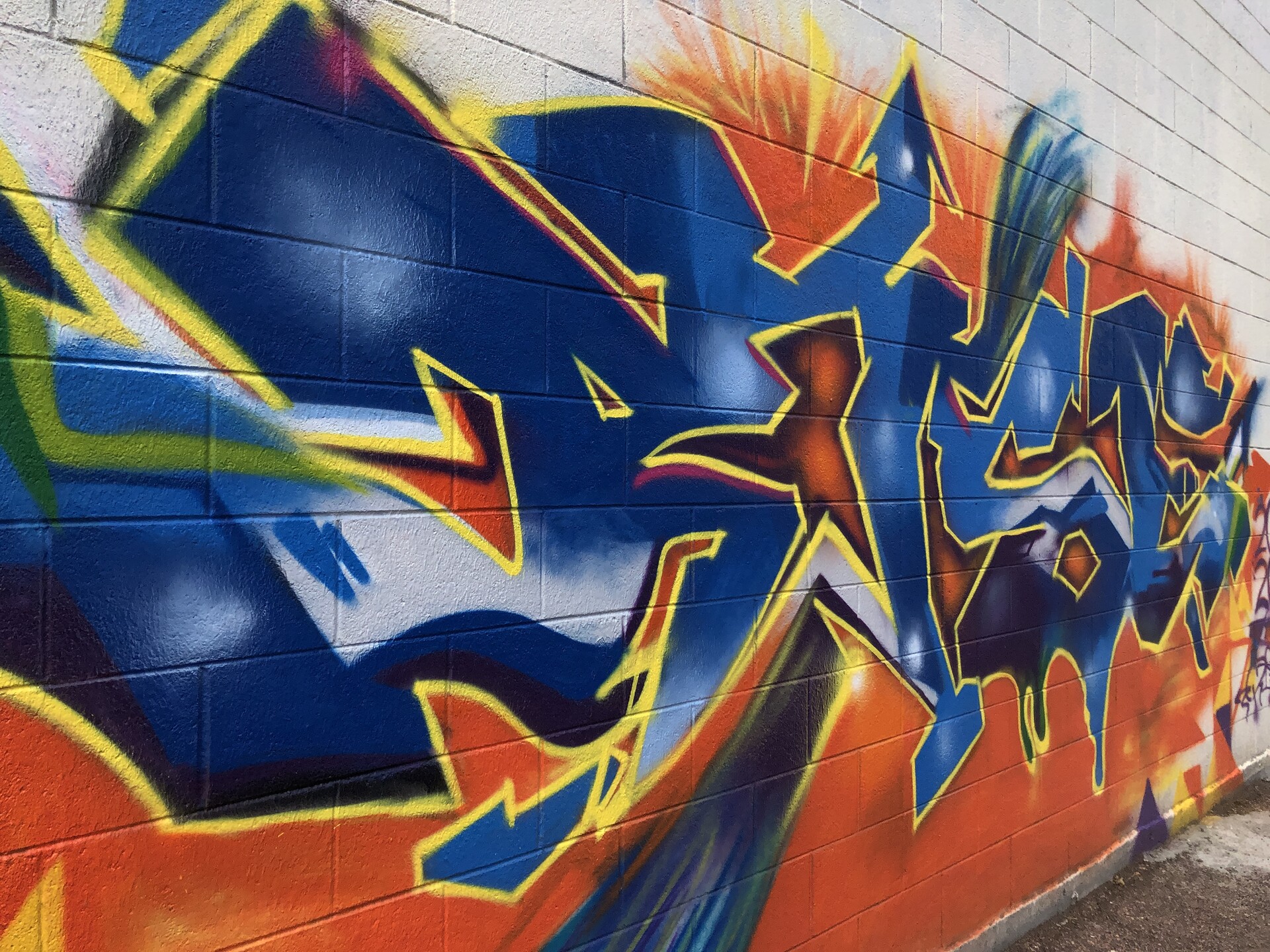 Justin Duddles - RISE Graffiti Piece