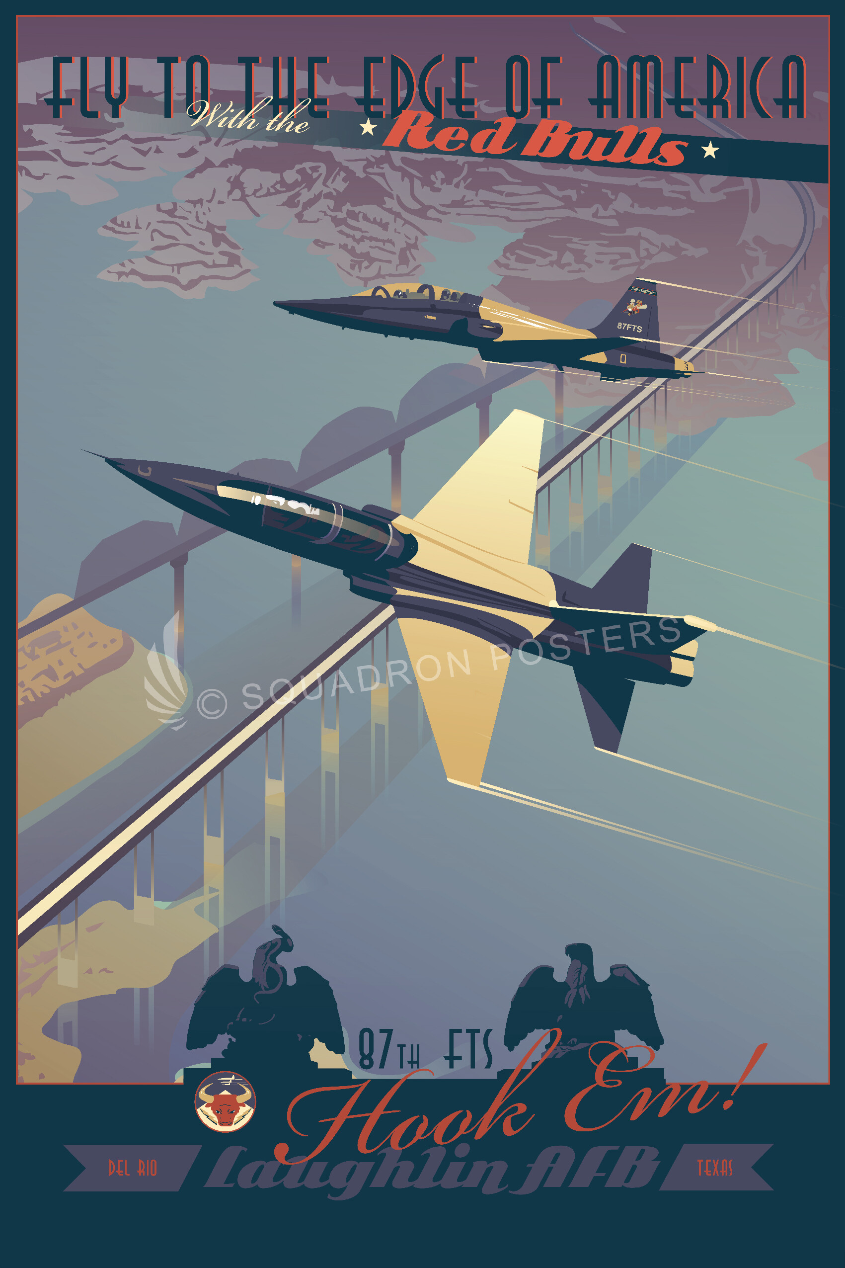 ArtStation - 87th FTS Red Bulls