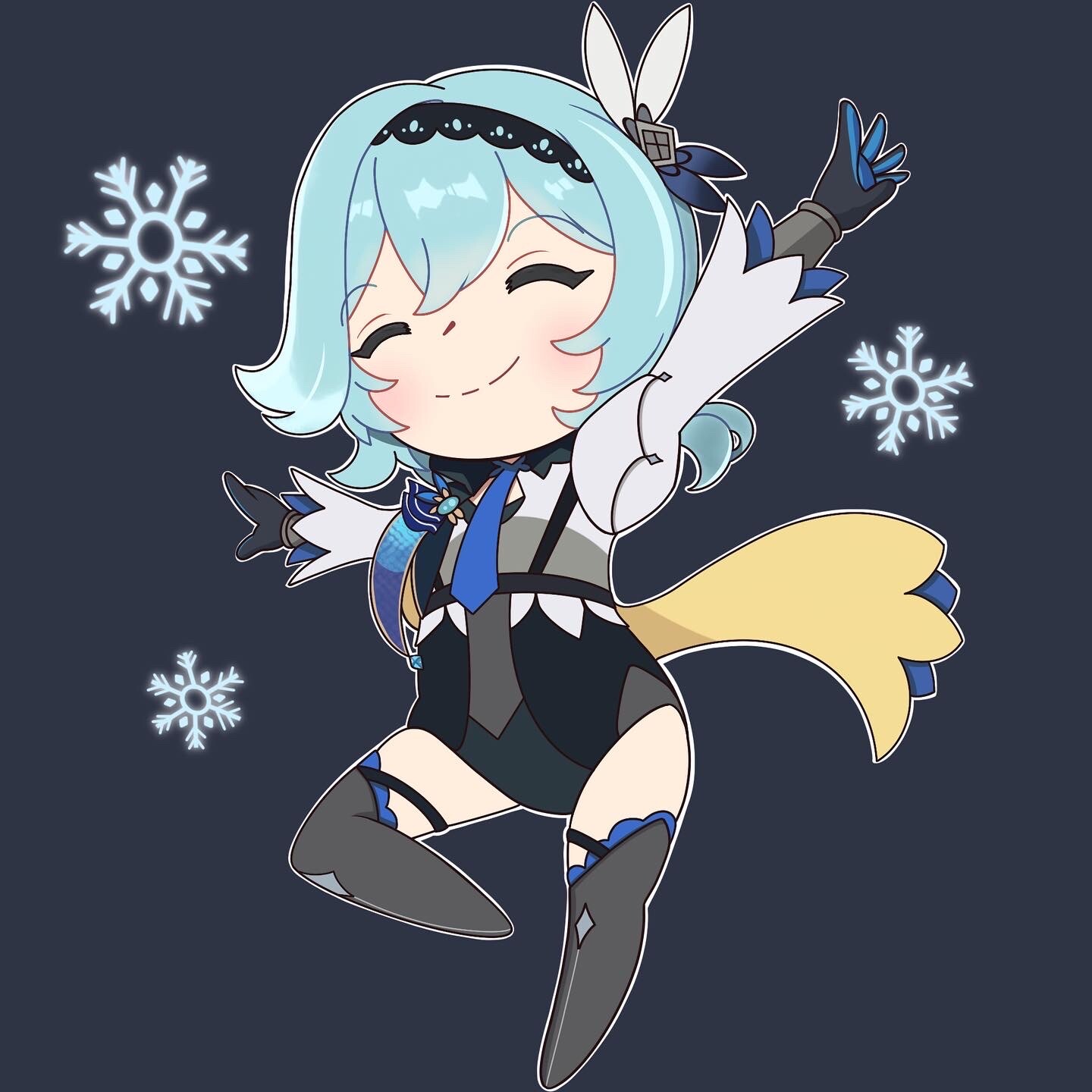 ArtStation - Eula Emotes 3of 5