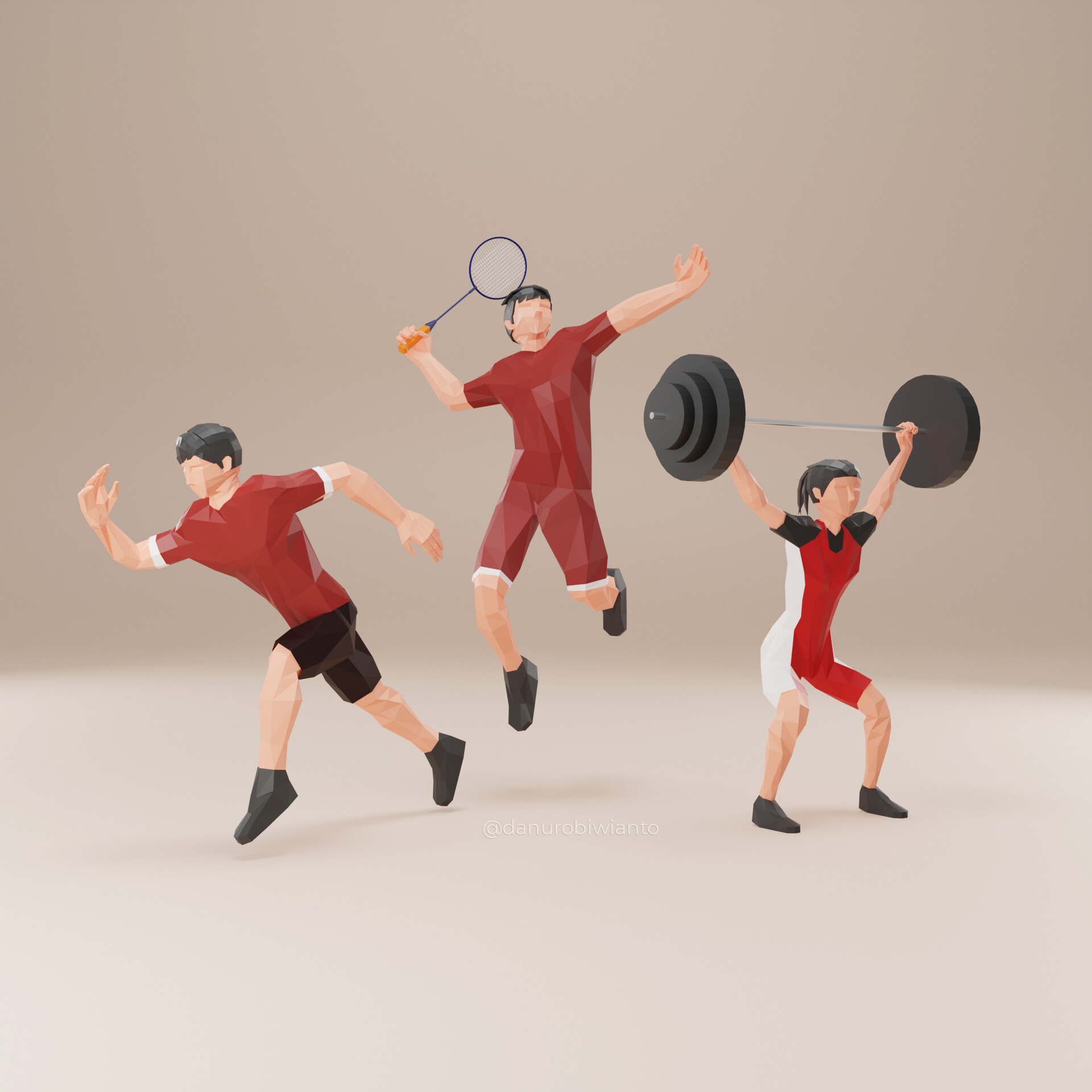 ArtStation - Low Poly Character