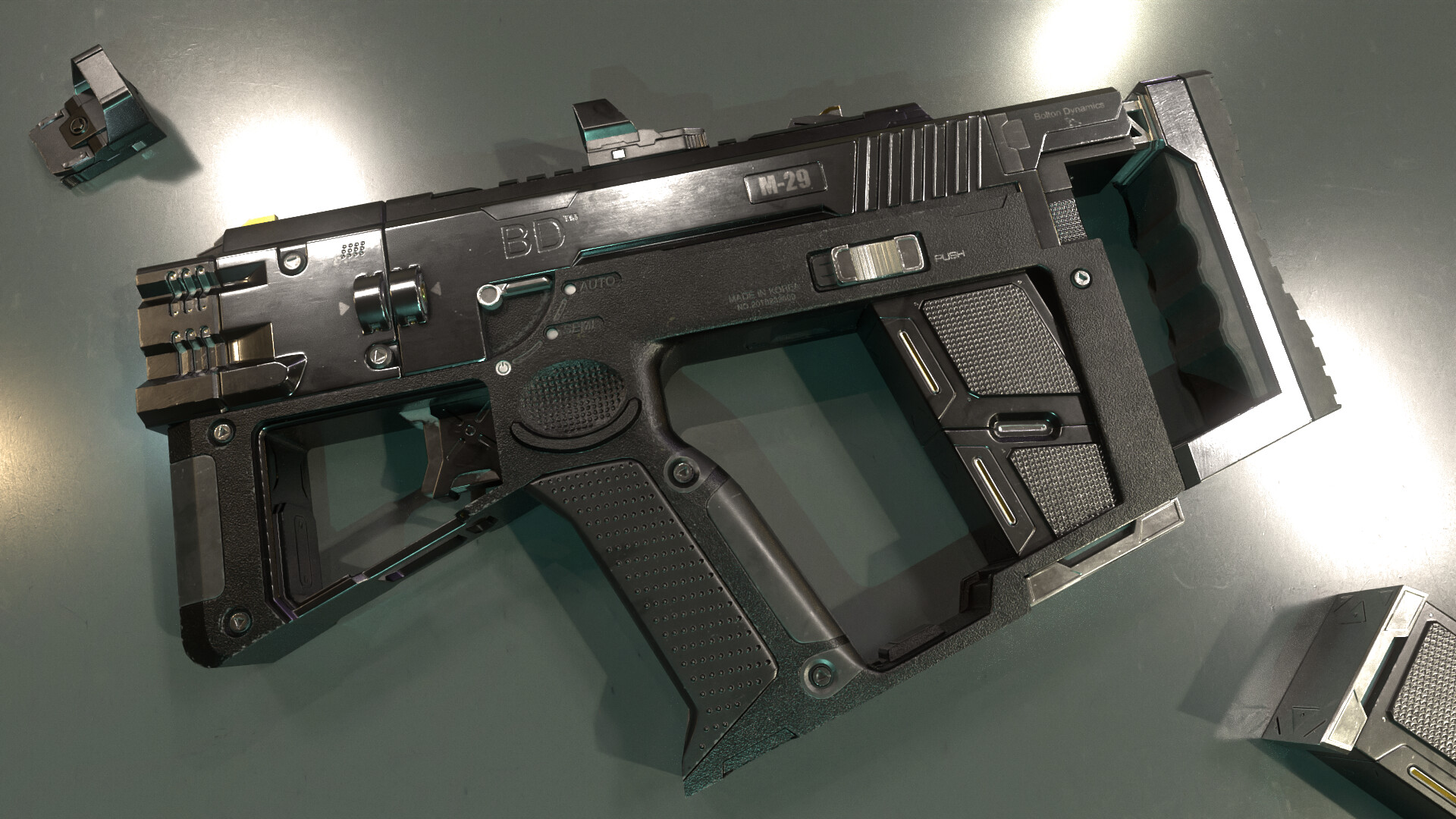 ArtStation - Pulse Rifle