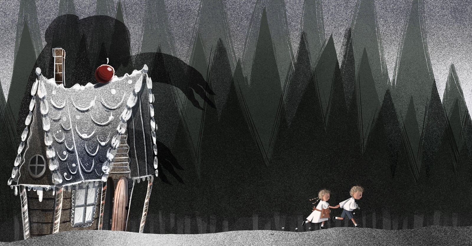 academy.monsterlab - Hansel Gretel - Exercise in Illustration subject