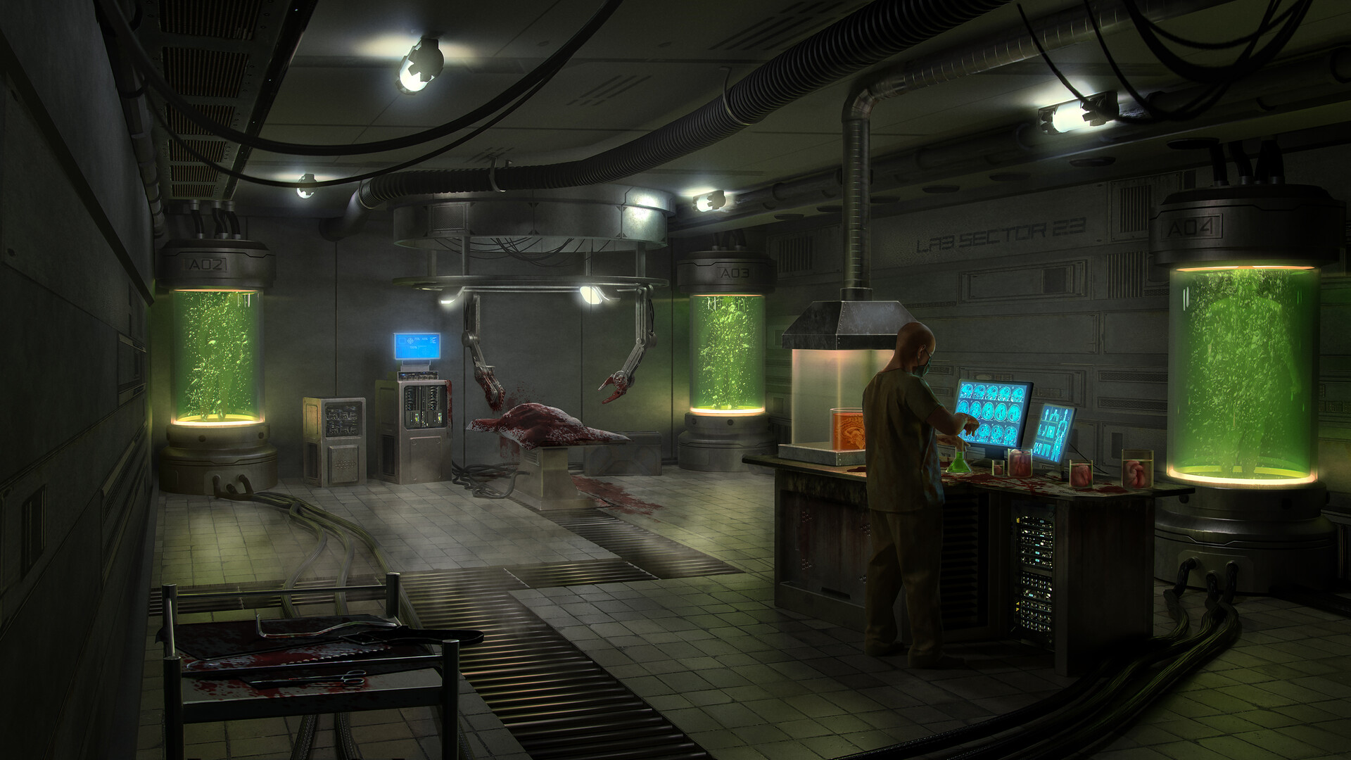 ArtStation - Sci-Fi Lab