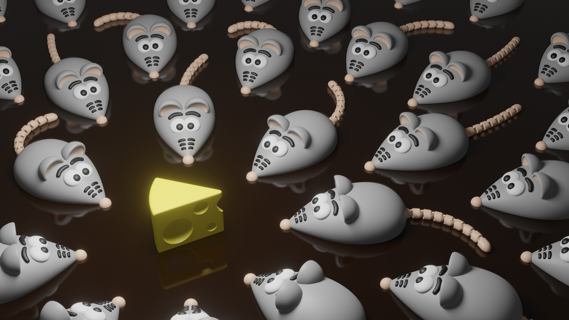 Javier Mora - (3D Print) Curious Mouse