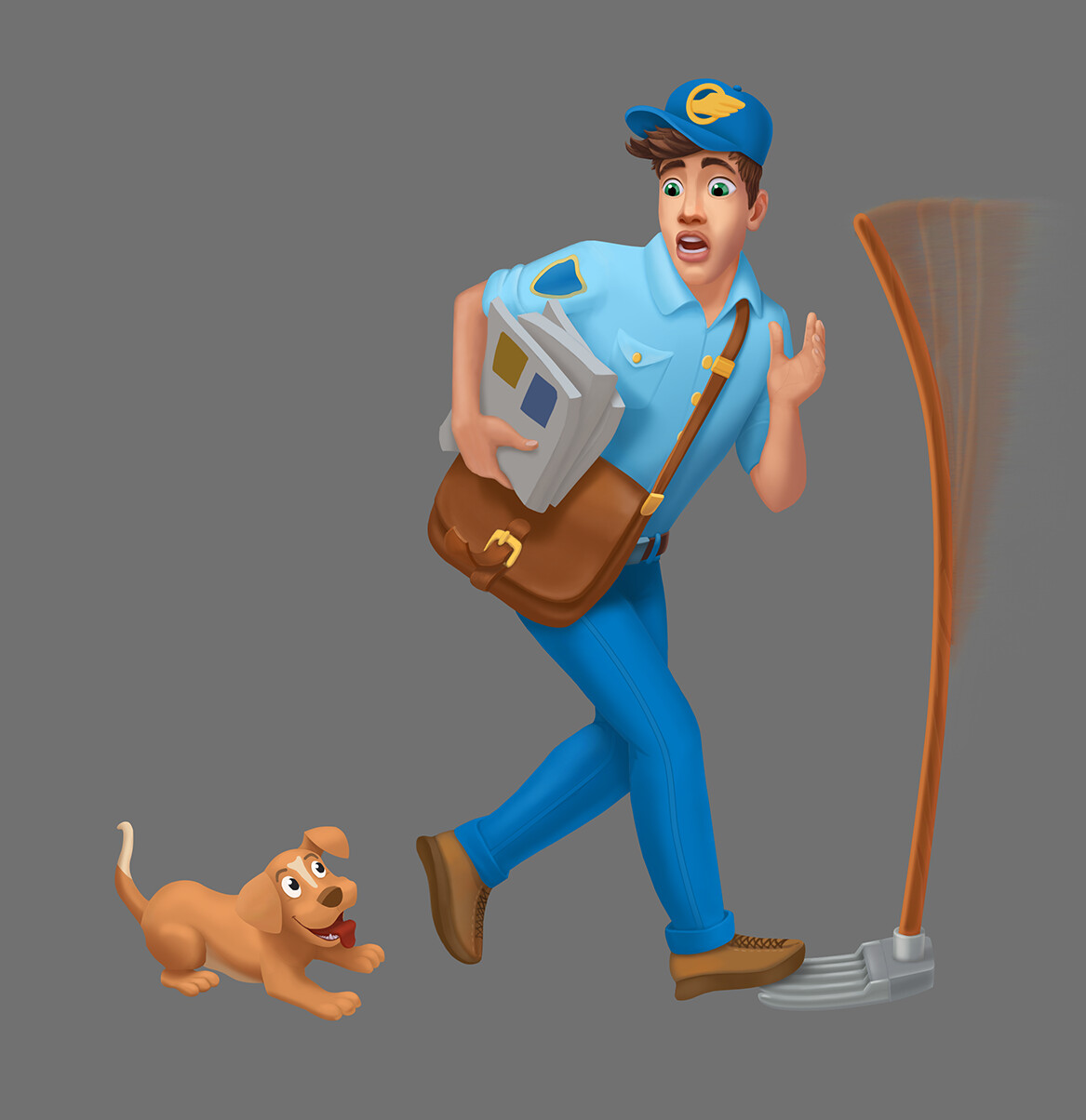 ArtStation - Mailman story