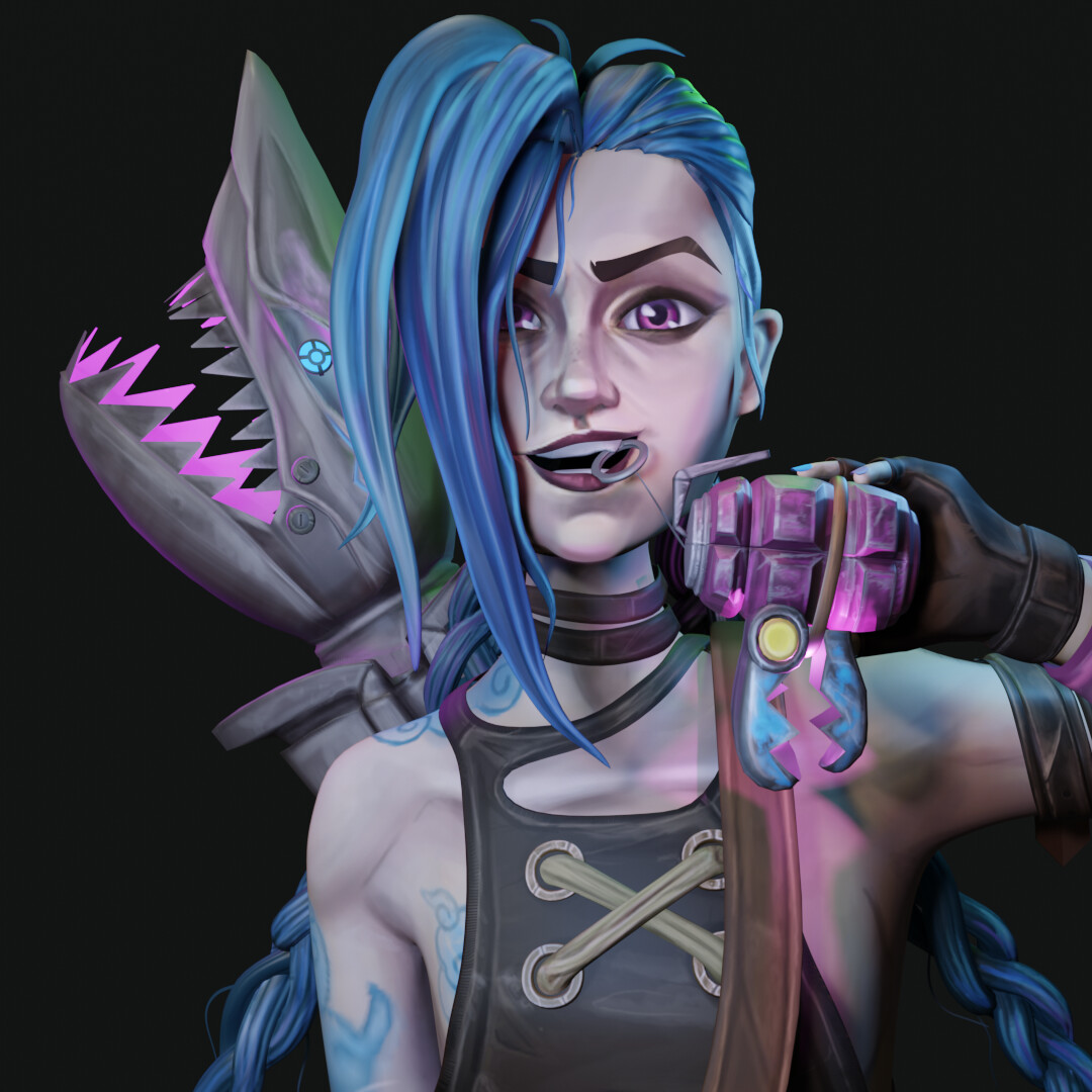 ArtStation - Jinx Arcane
