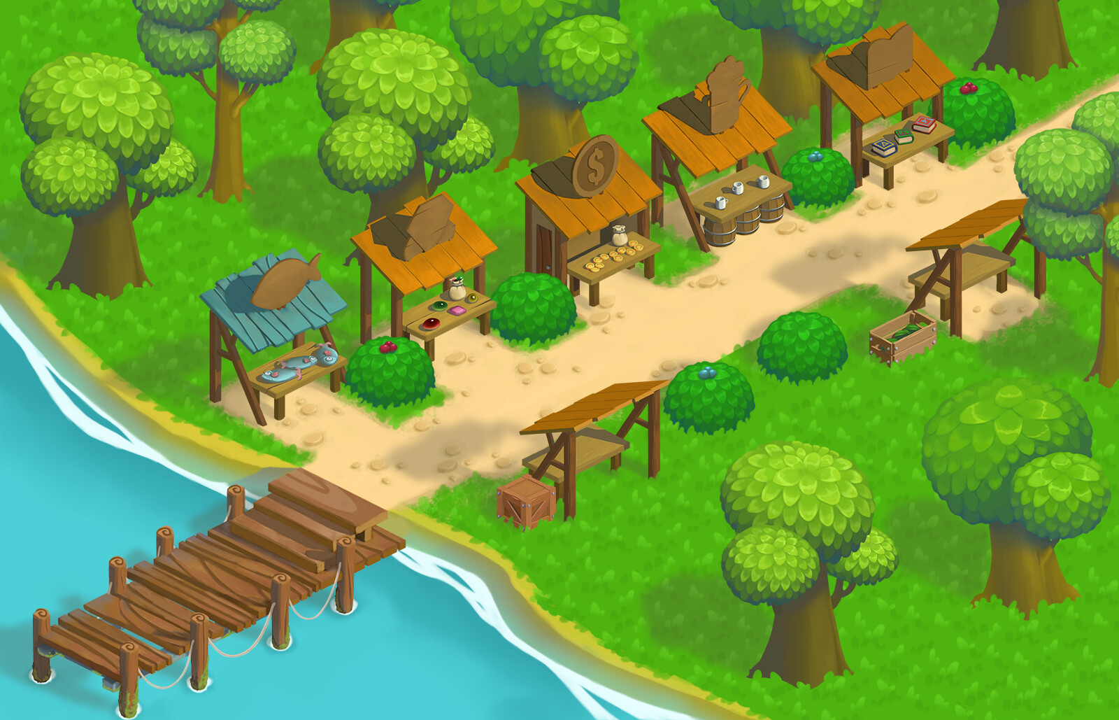 ArtStation - Trading port