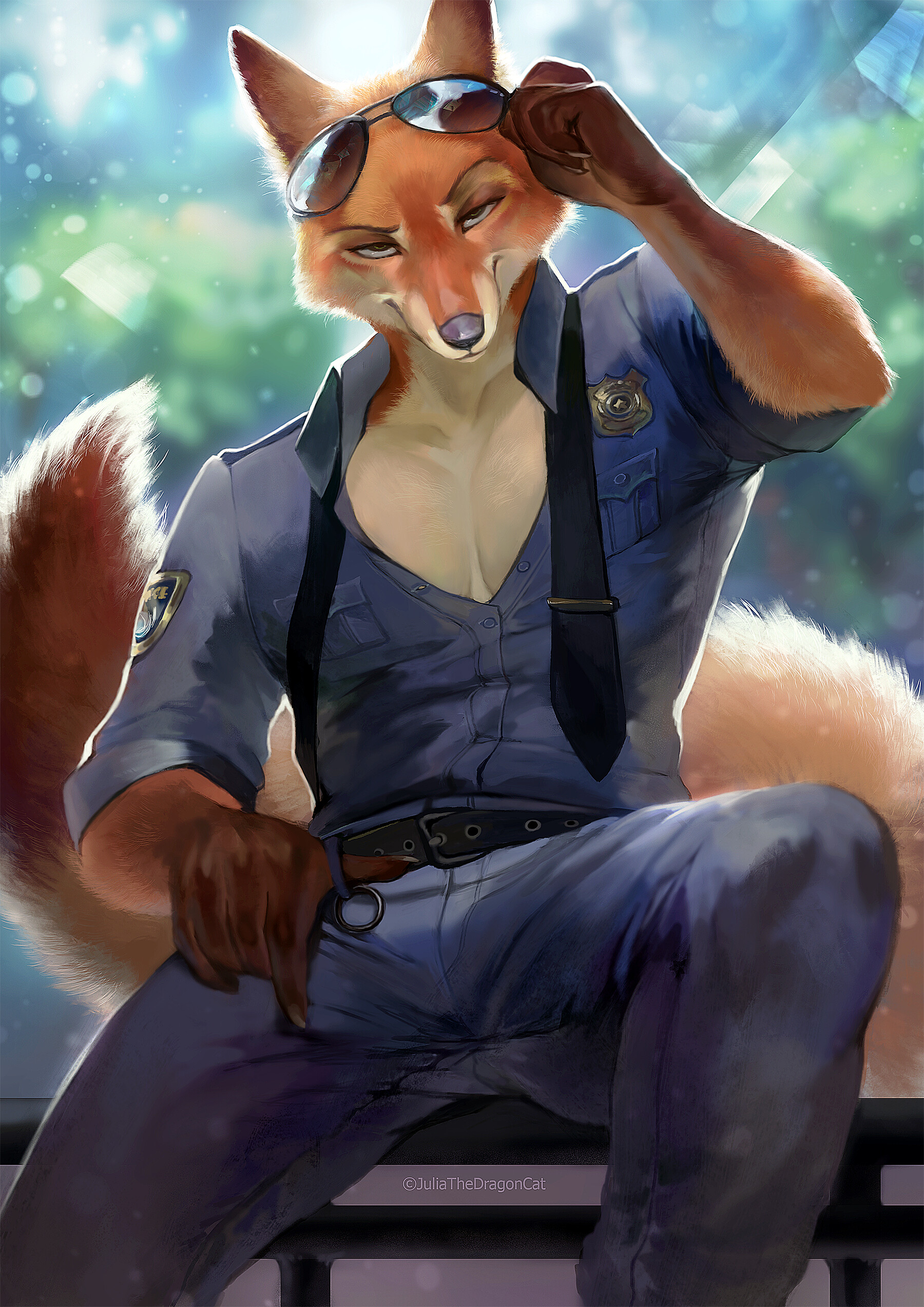 Artstation Nick Wild Police