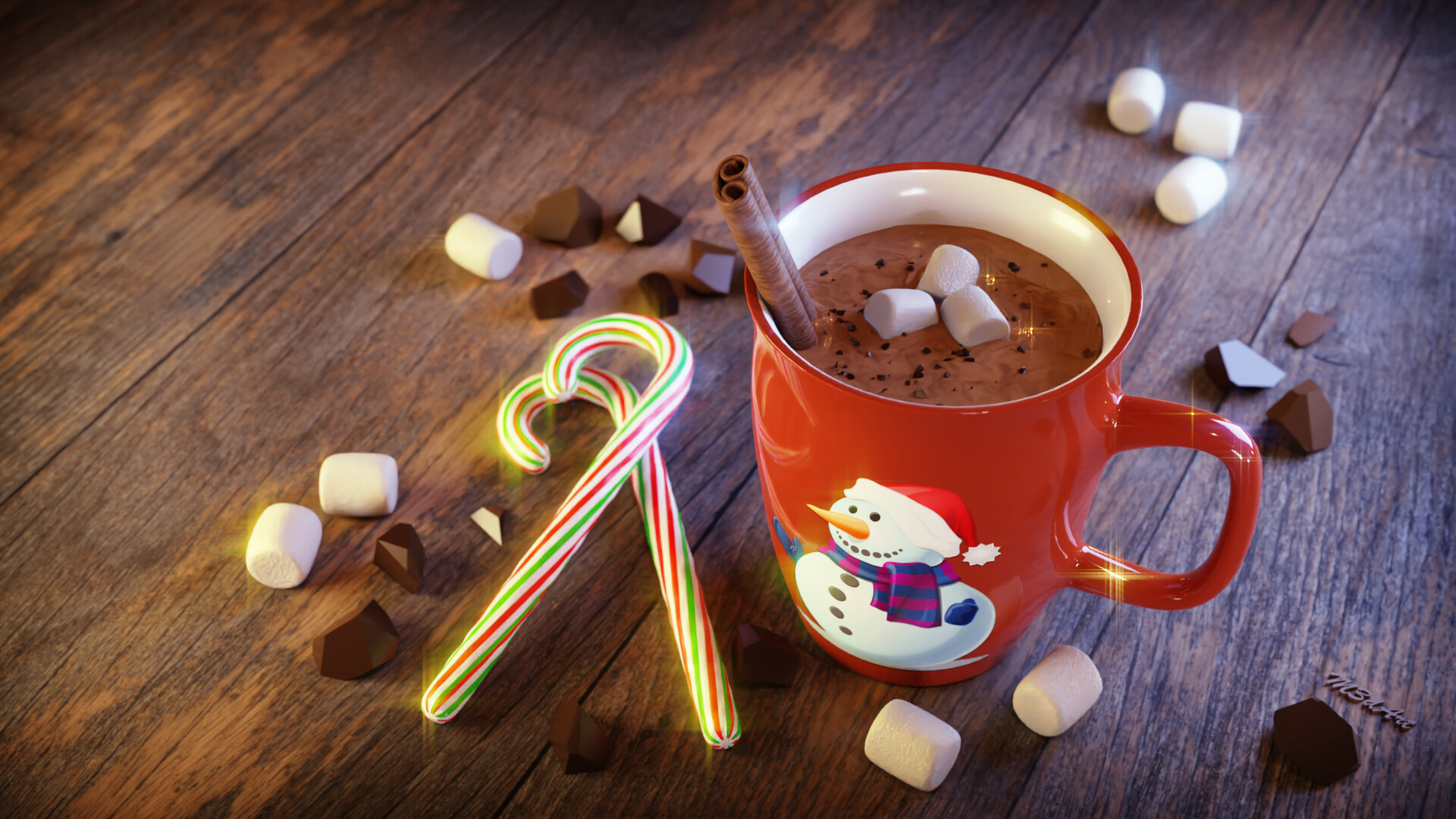 ArtStation - Hot Cocoa