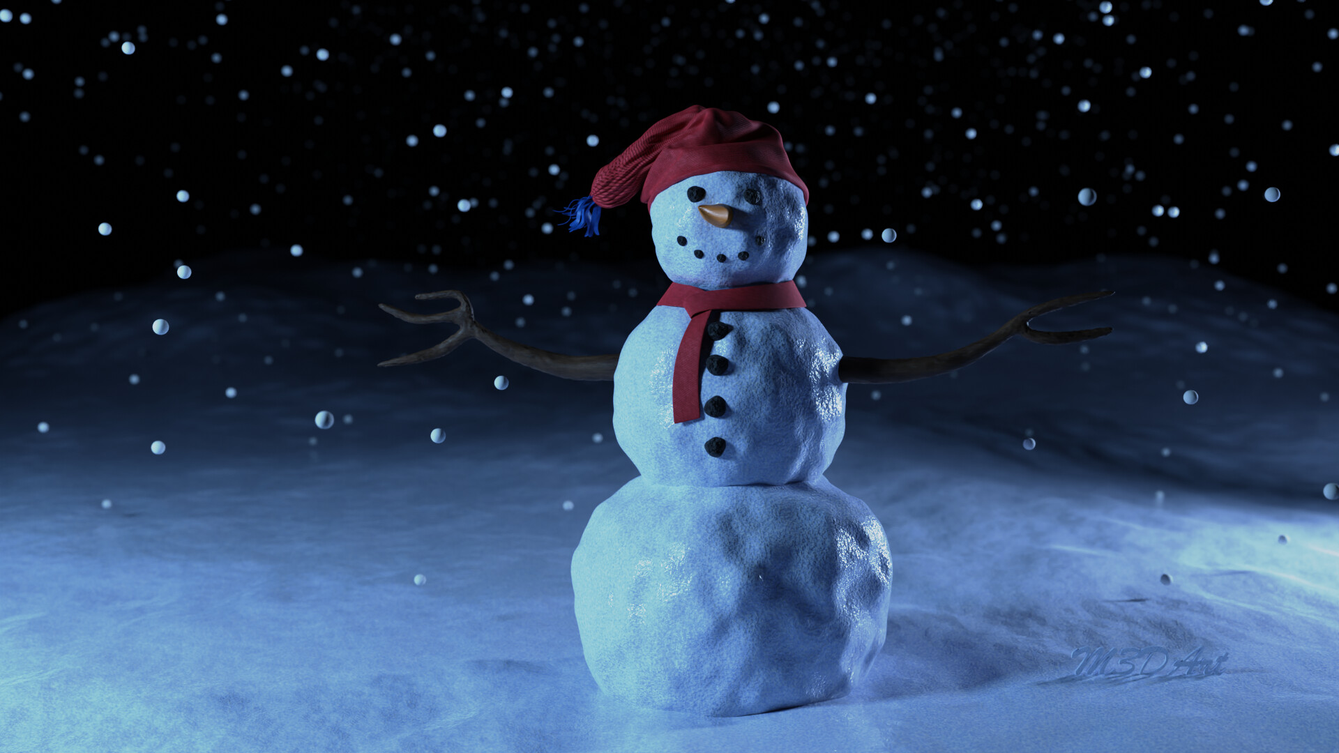 ArtStation - Snowman