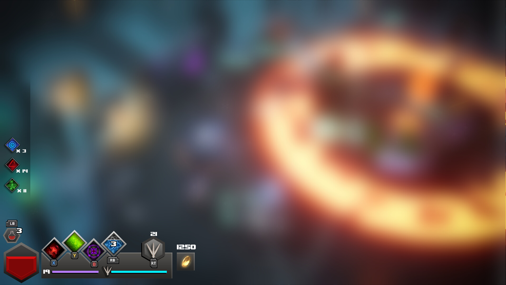 ArtStation - Minecraft dungeons HUD Concept