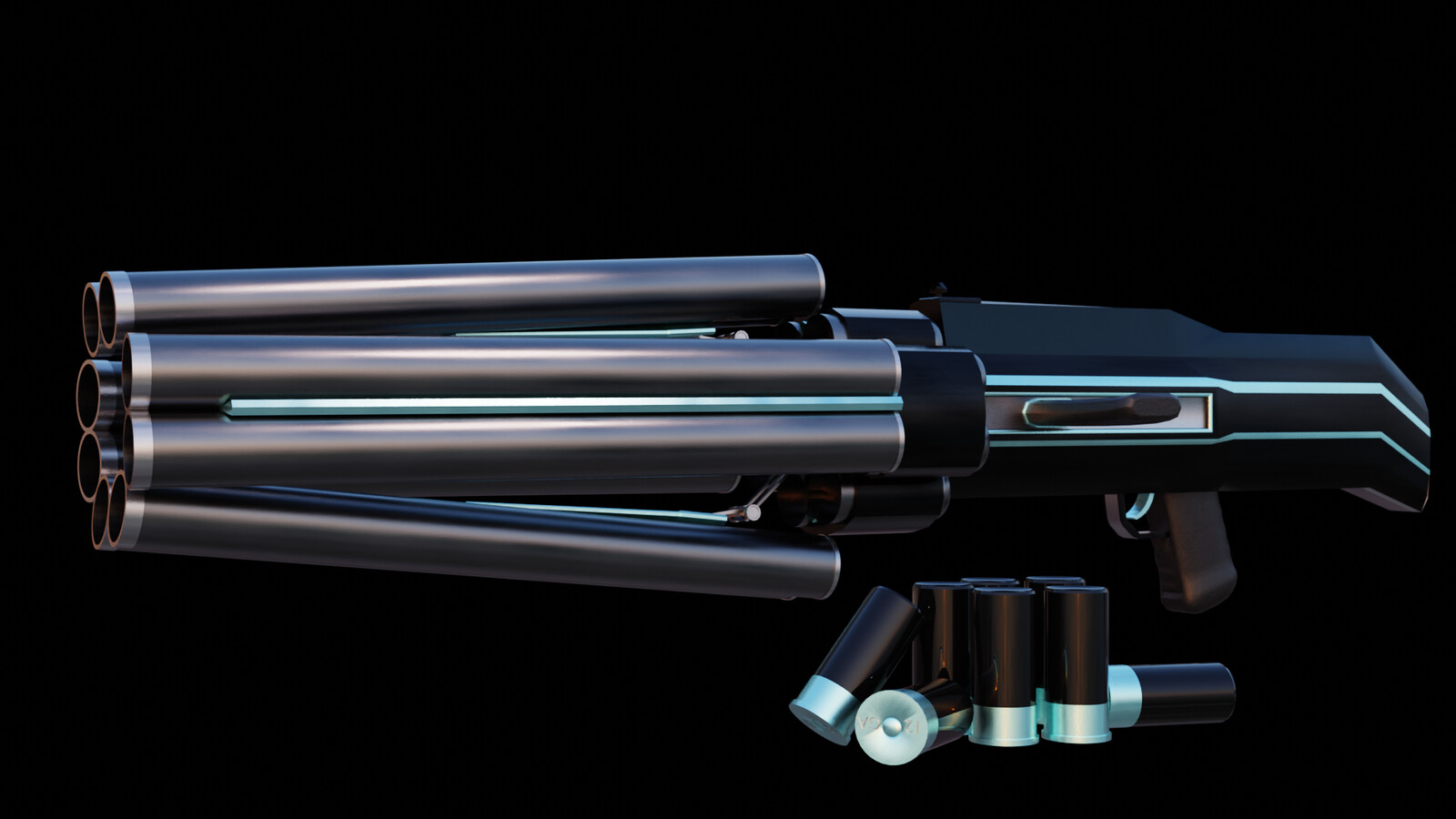 Andrew Leyva - Octo-Barrel Rotary Shotgun