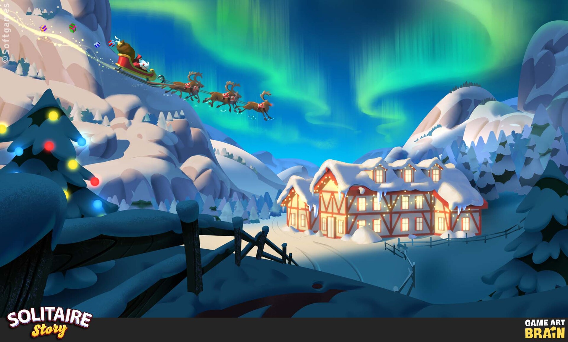 Game Art Brain - Creation & Consulting - Solitaire Backgrounds