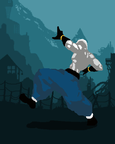 ArtStation - demon hit