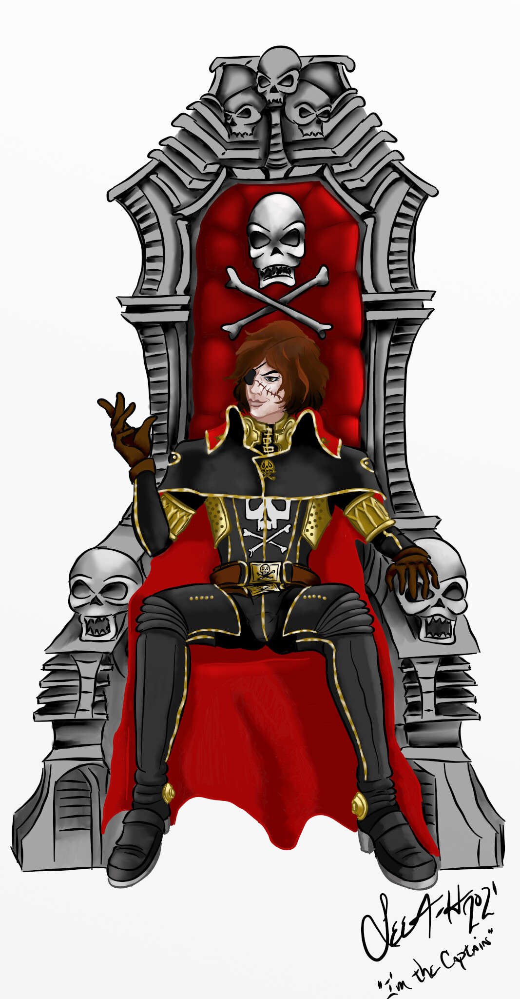 Red, White, Black - Chapter 4 - scotchfairy - Captain Harlock [Archive ...