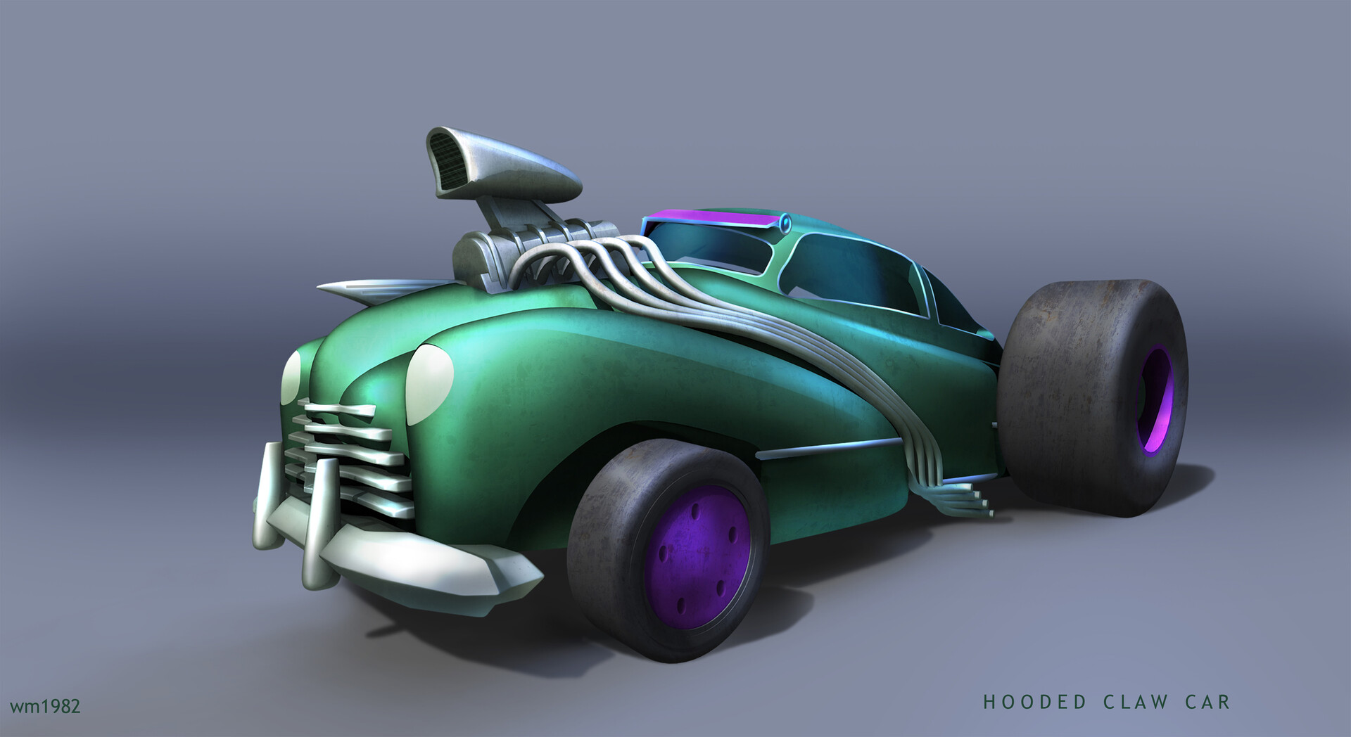 ArtStation - HOODED CLAW / WACKY CARS