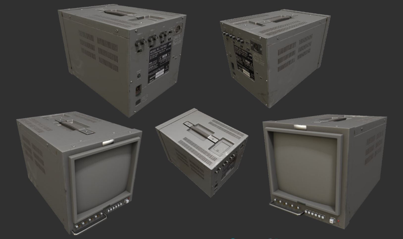 ArtStation - RoboCop Chair ( JVC monitor) NECA Prototype