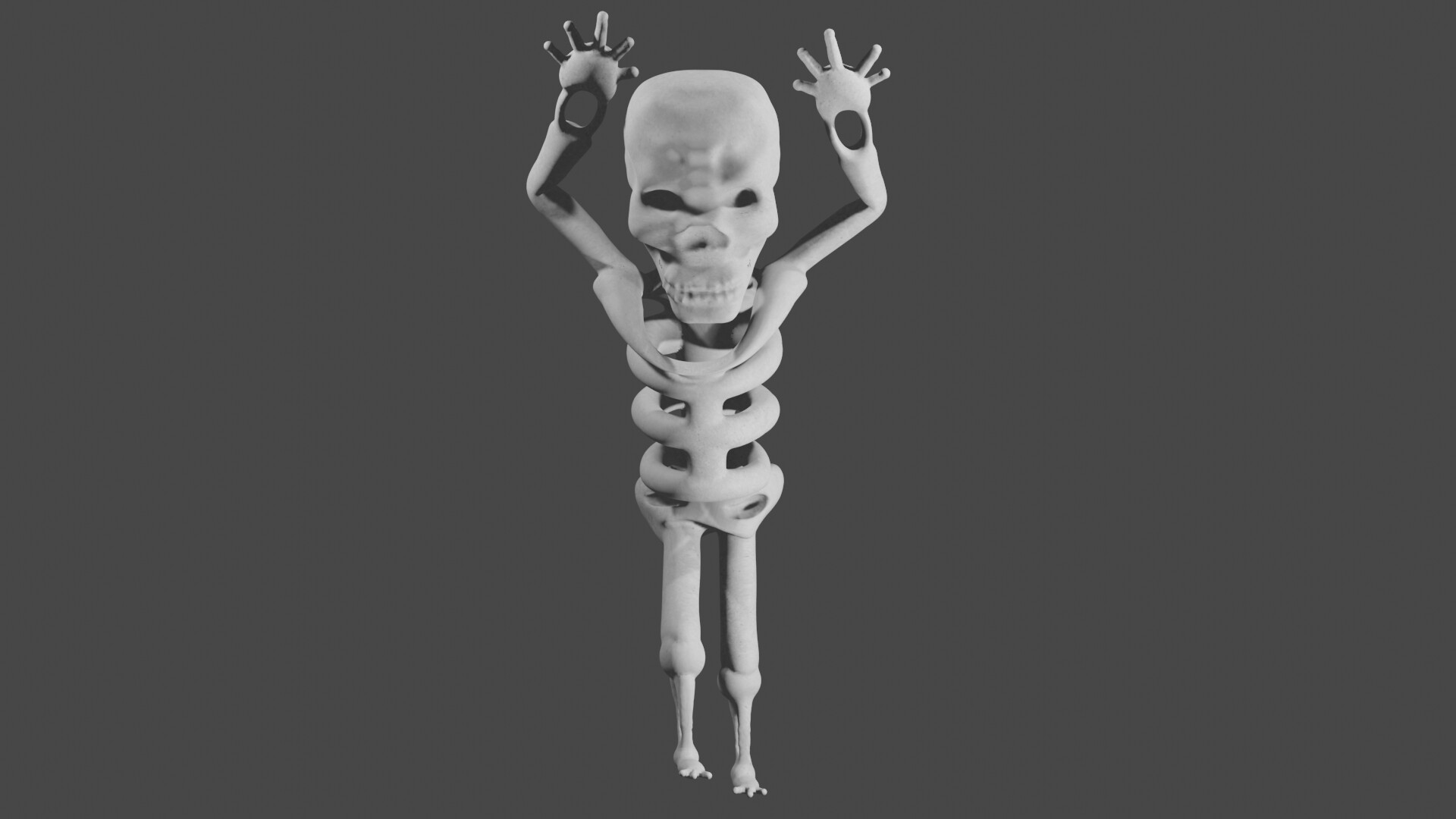 ArtStation - Larry The Skeleton