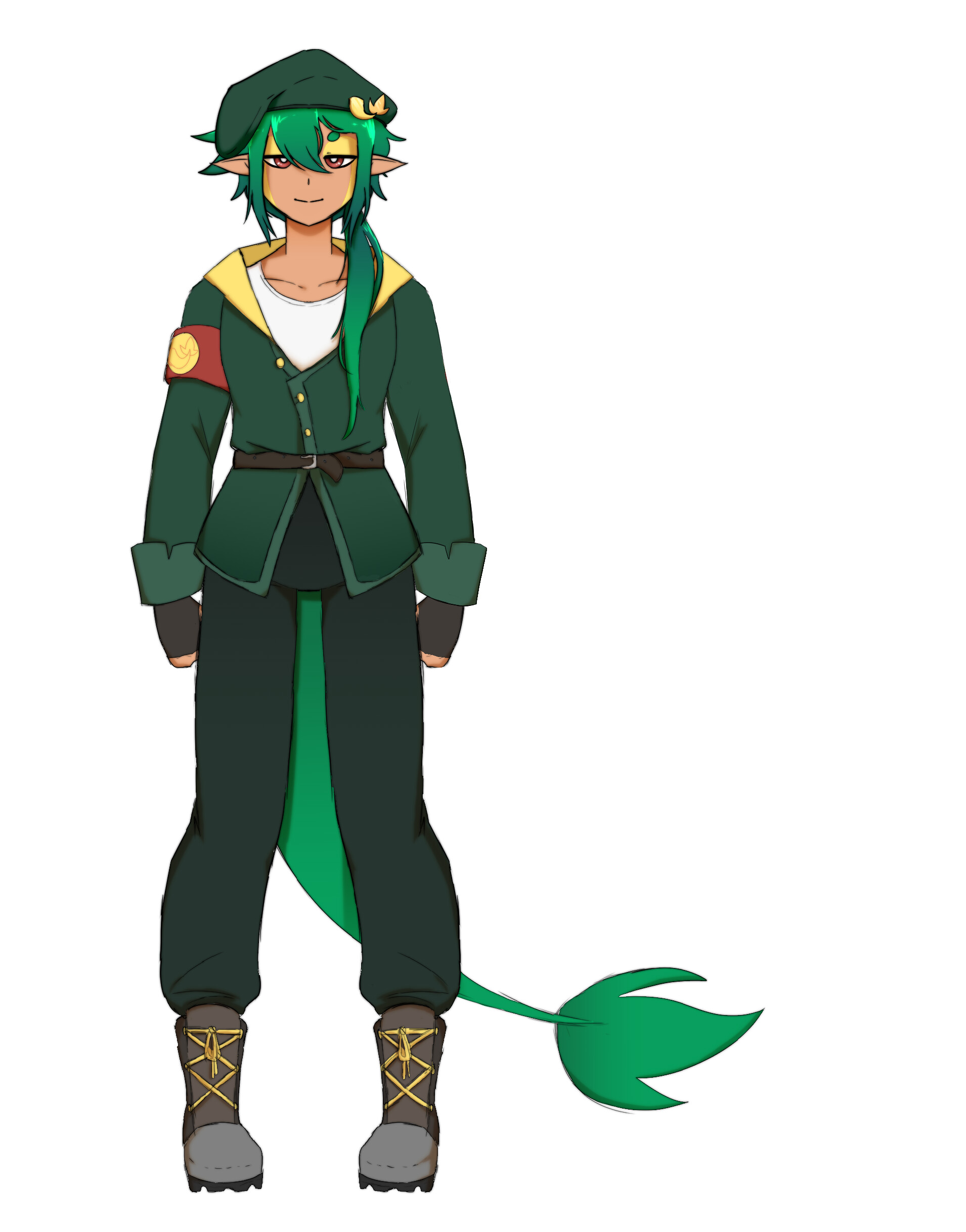 ArtStation - Colonel Snivy VTuber Full Render