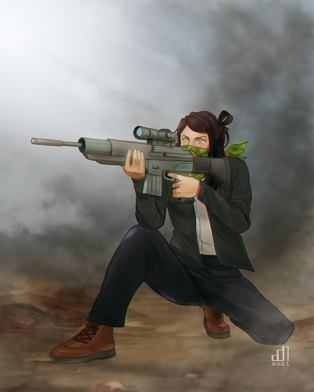 ArtStation - TPN Paula Fanart