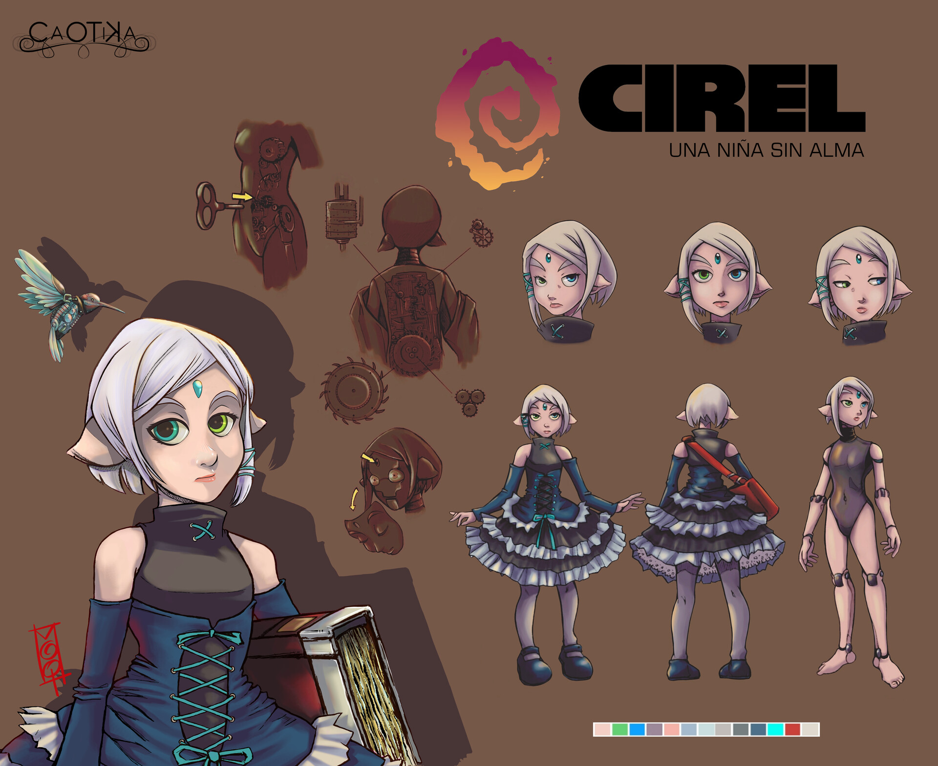 ArtStation - Cirel Character Sheet