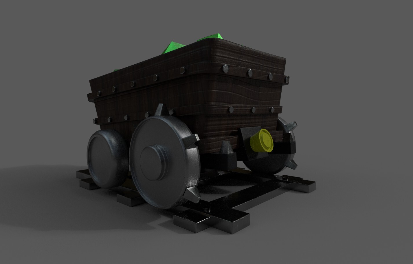 ArtStation - Mine Trolley