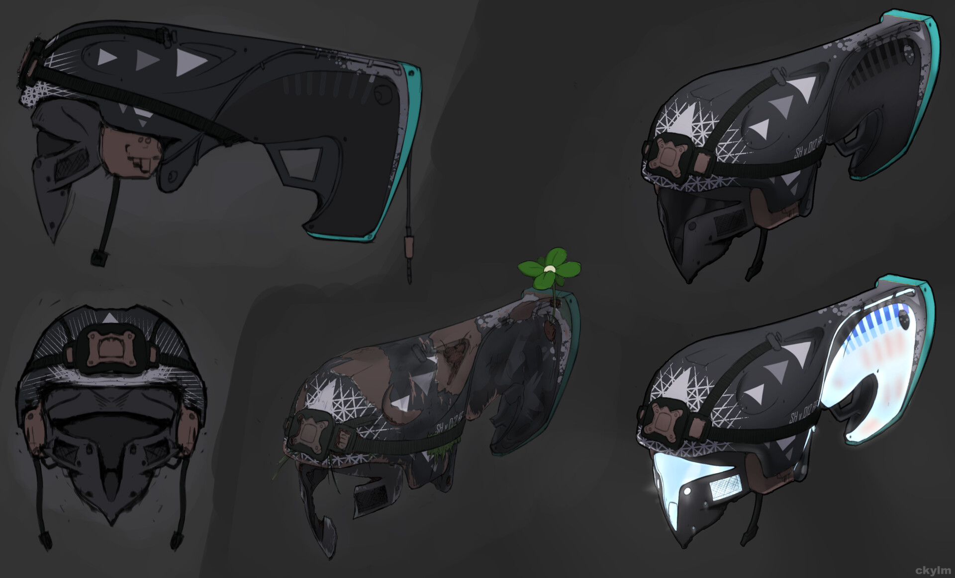 ArtStation - Helmet design