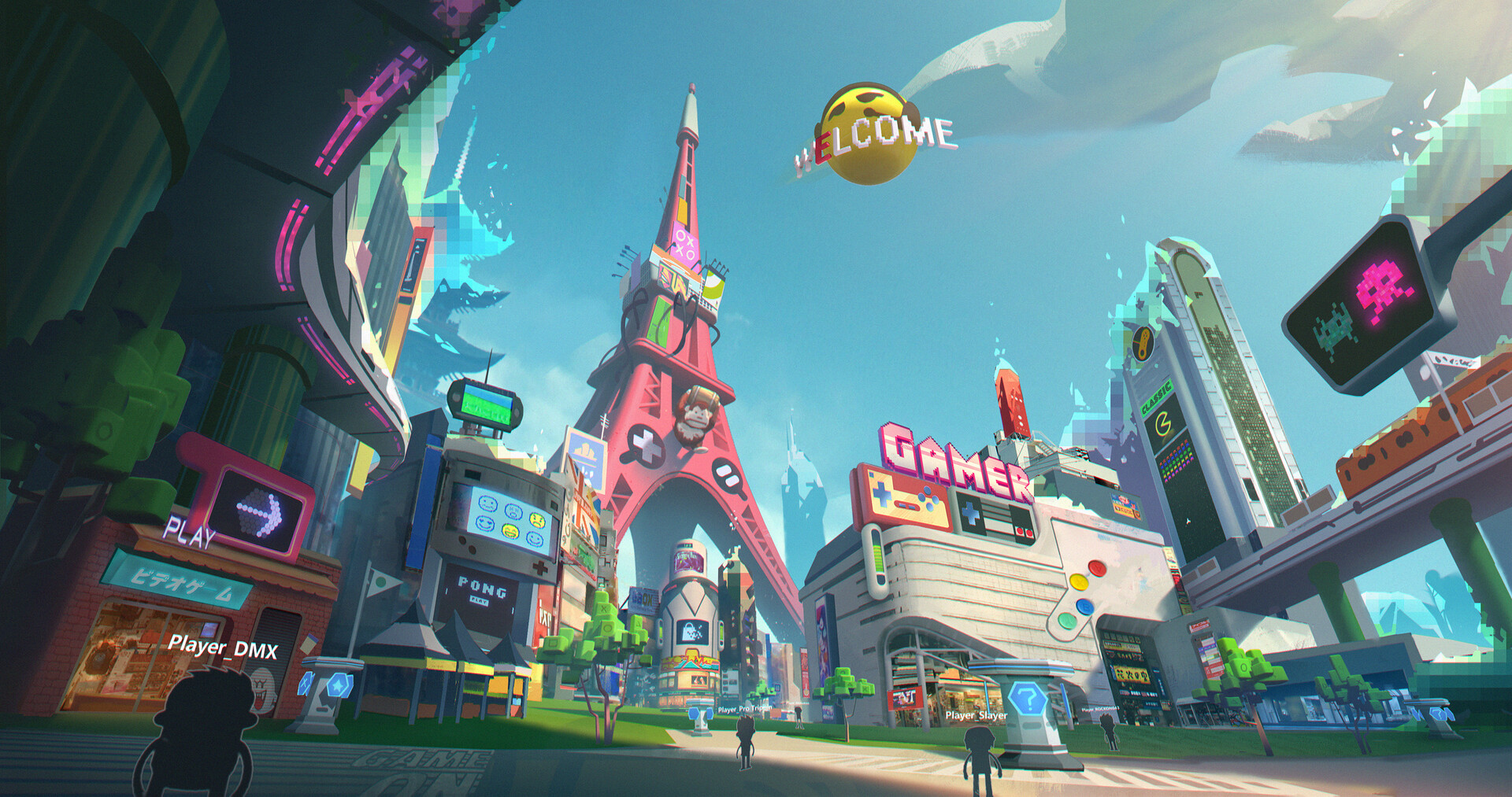 isaac zou - Project-M TOP Arena Early Concept Art