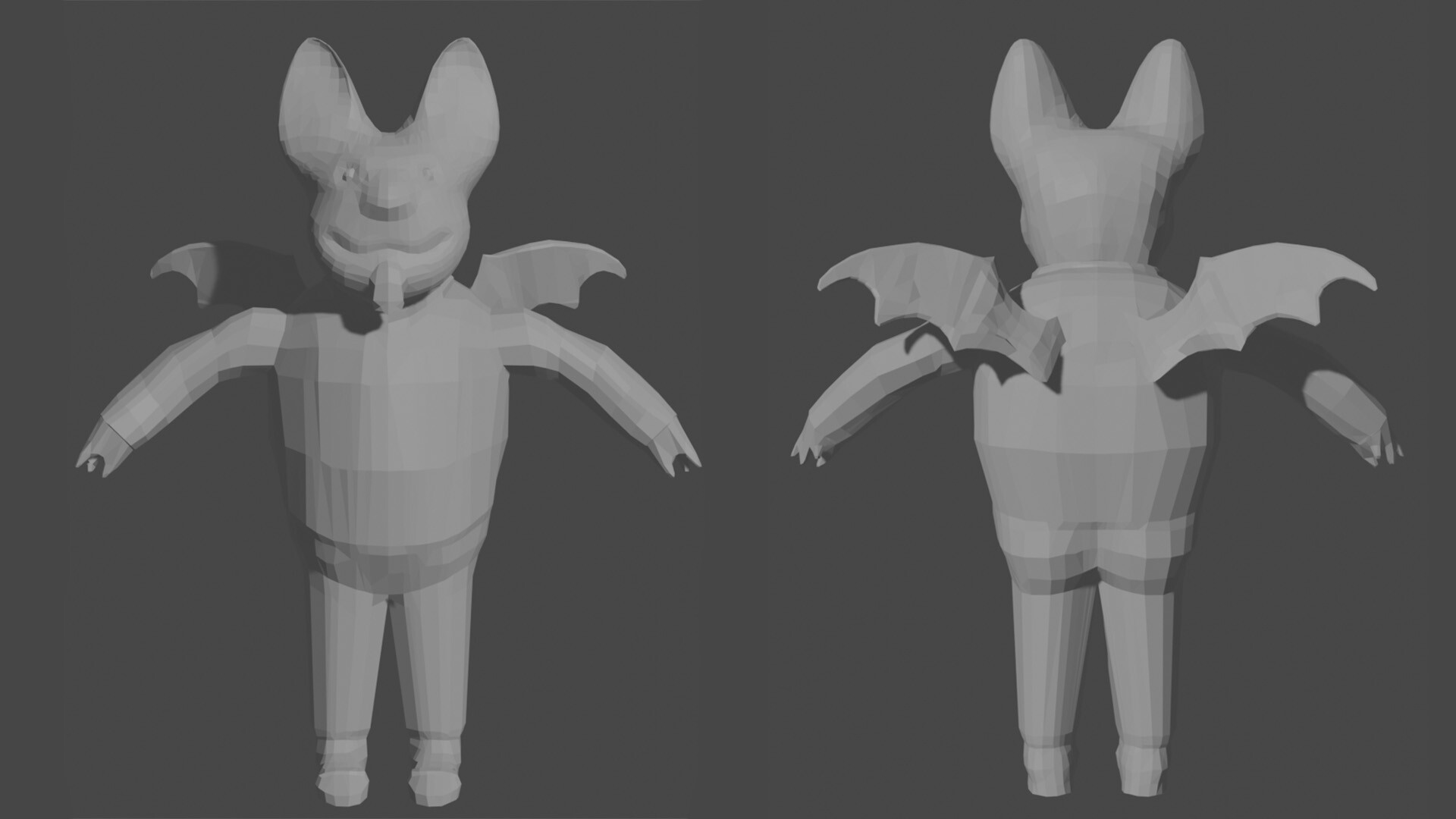 ArtStation - Seymour Bats - Retopology