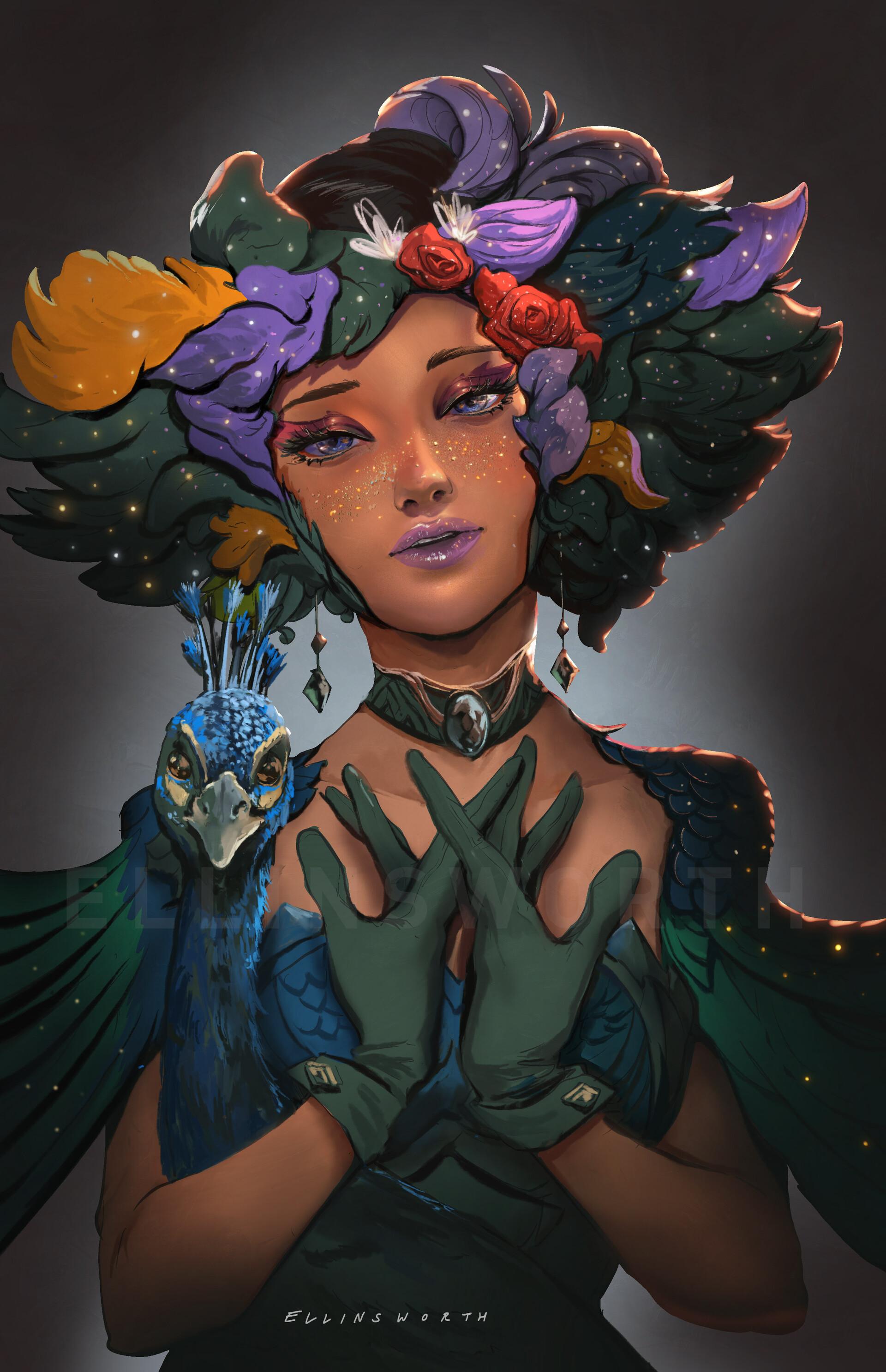 Mother of Peacock by Jaka Prawira : r/INEGentlemanBoners