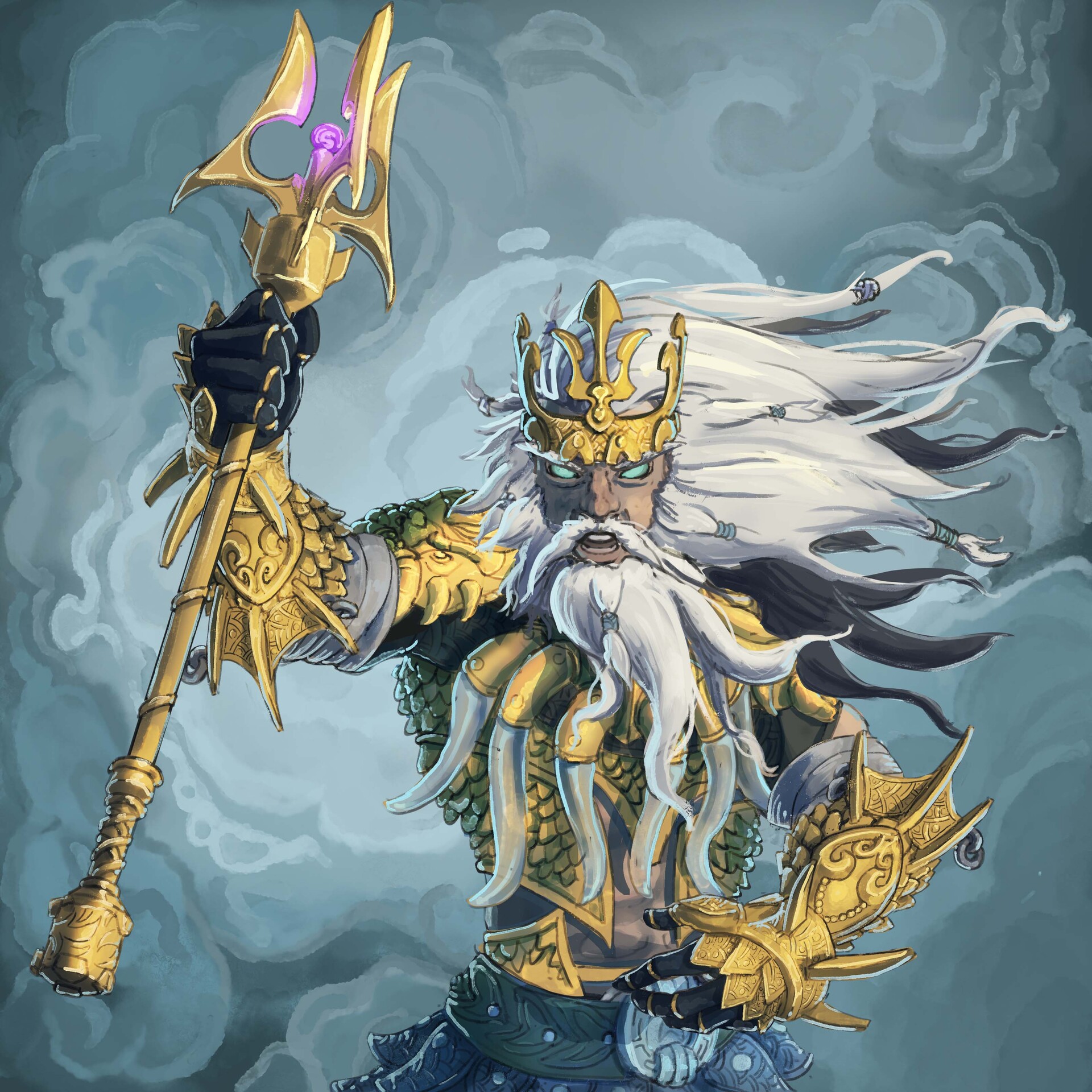 poseidon artwork