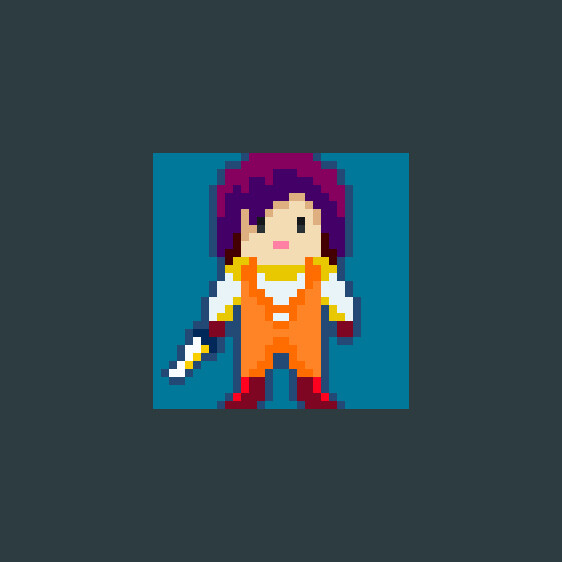 ArtStation - #Dagger - daily Pixel Art 1