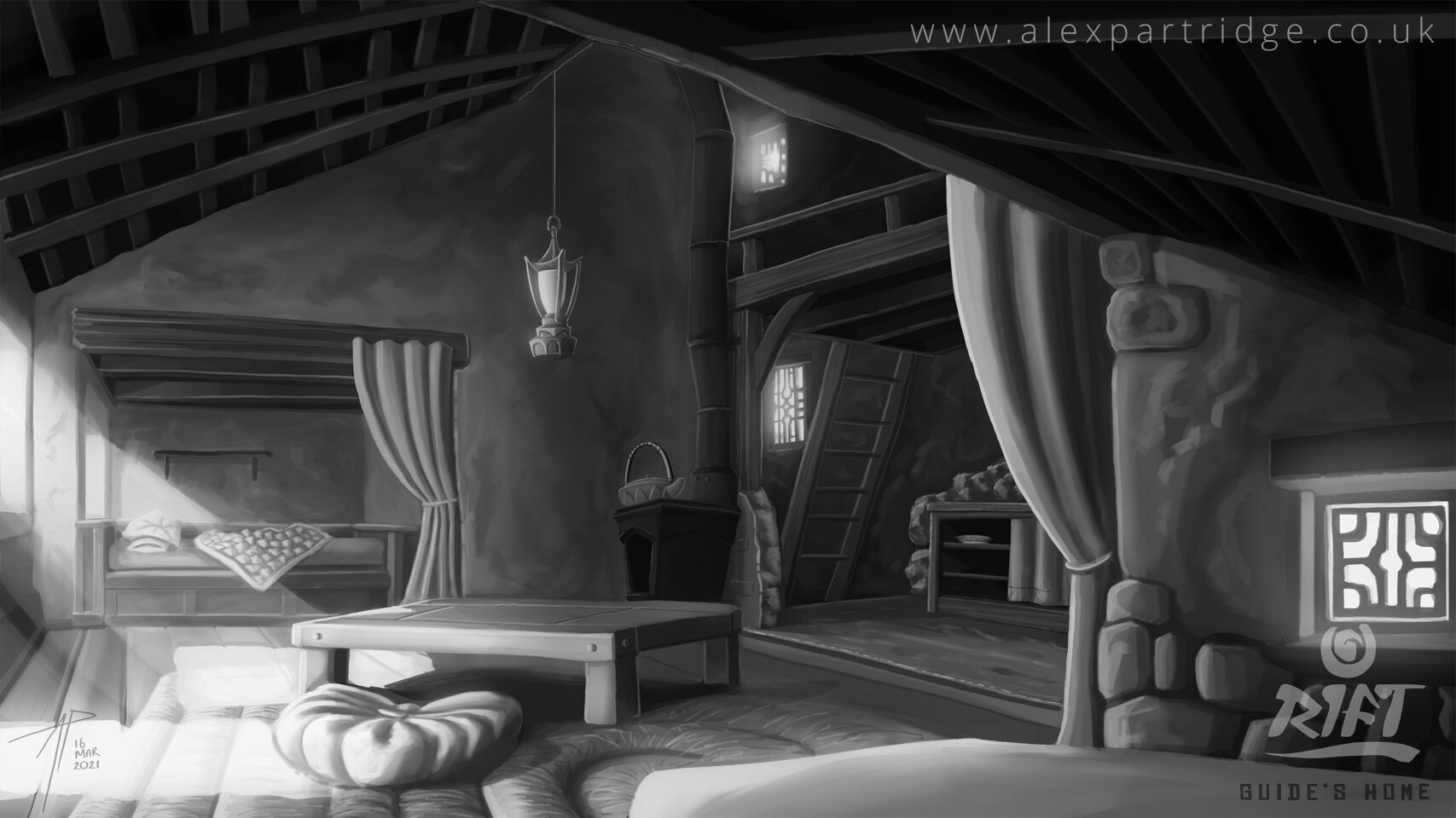 ArtStation - Rift - Guide's Home