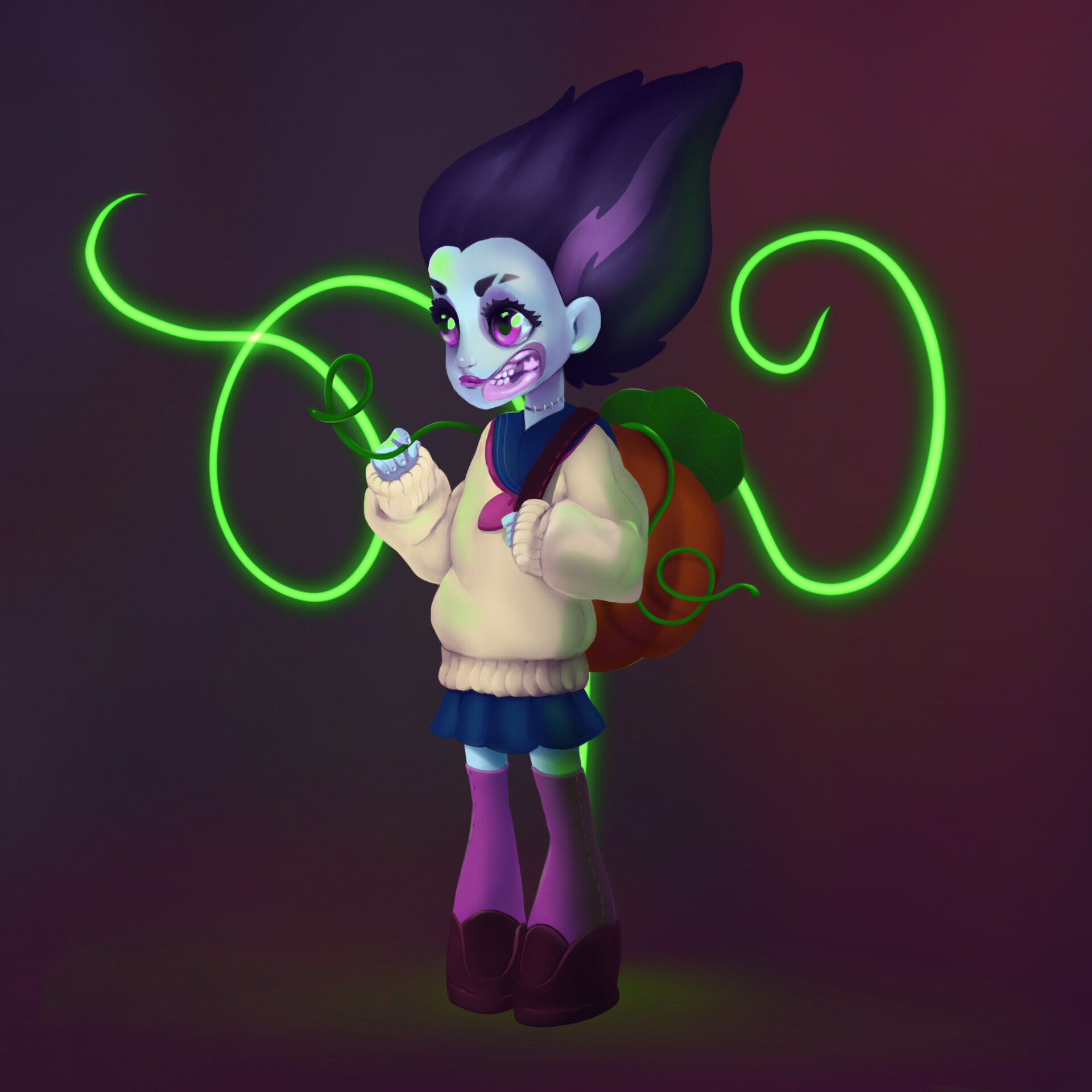 ArtStation - Halloween character