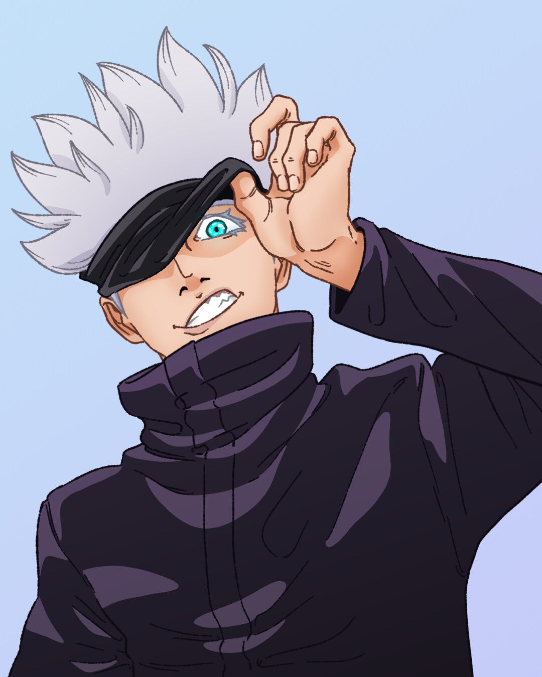 ArtStation - Gojo Satoru - The Strongest