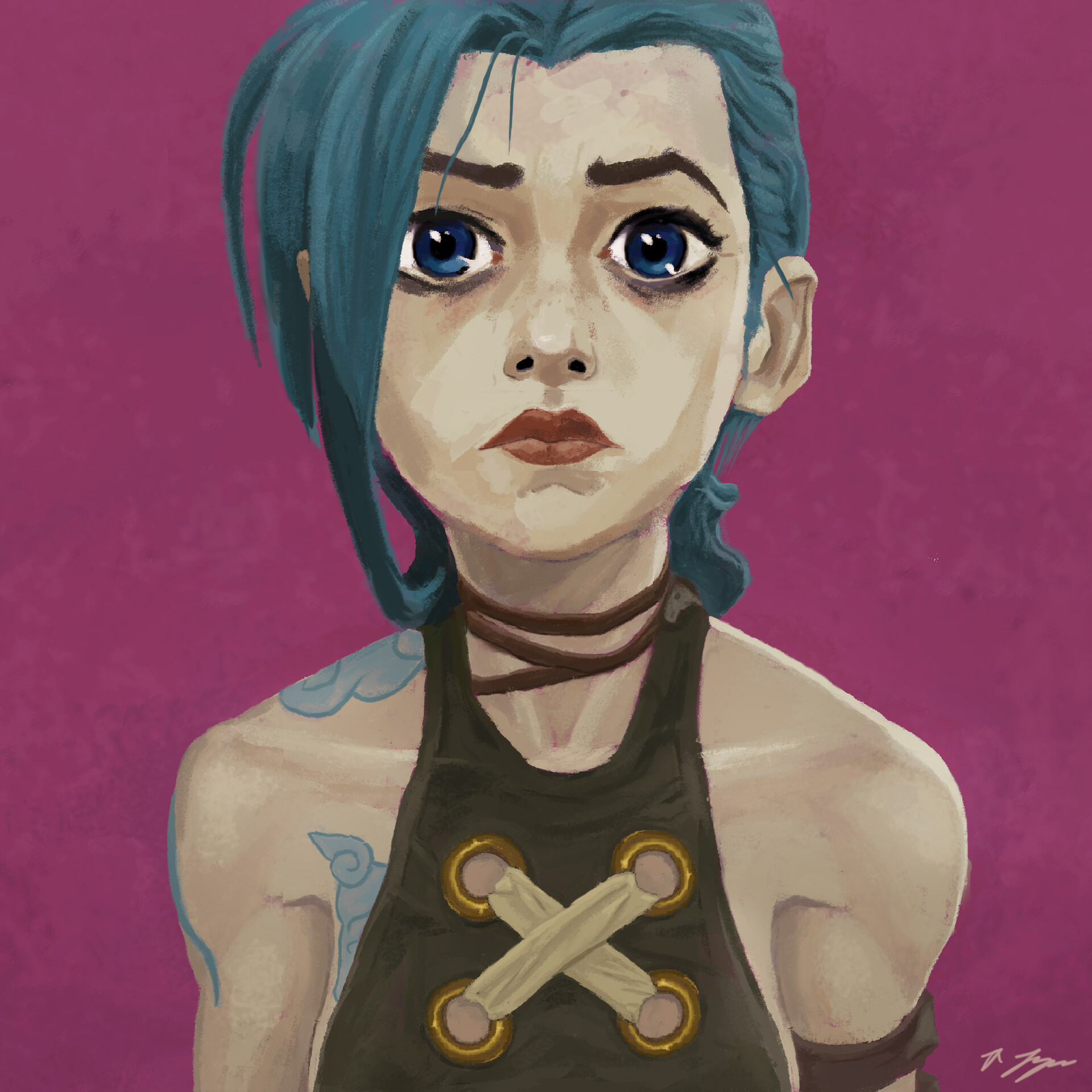 ArtStation - Jinx Arcane: League Of Legends