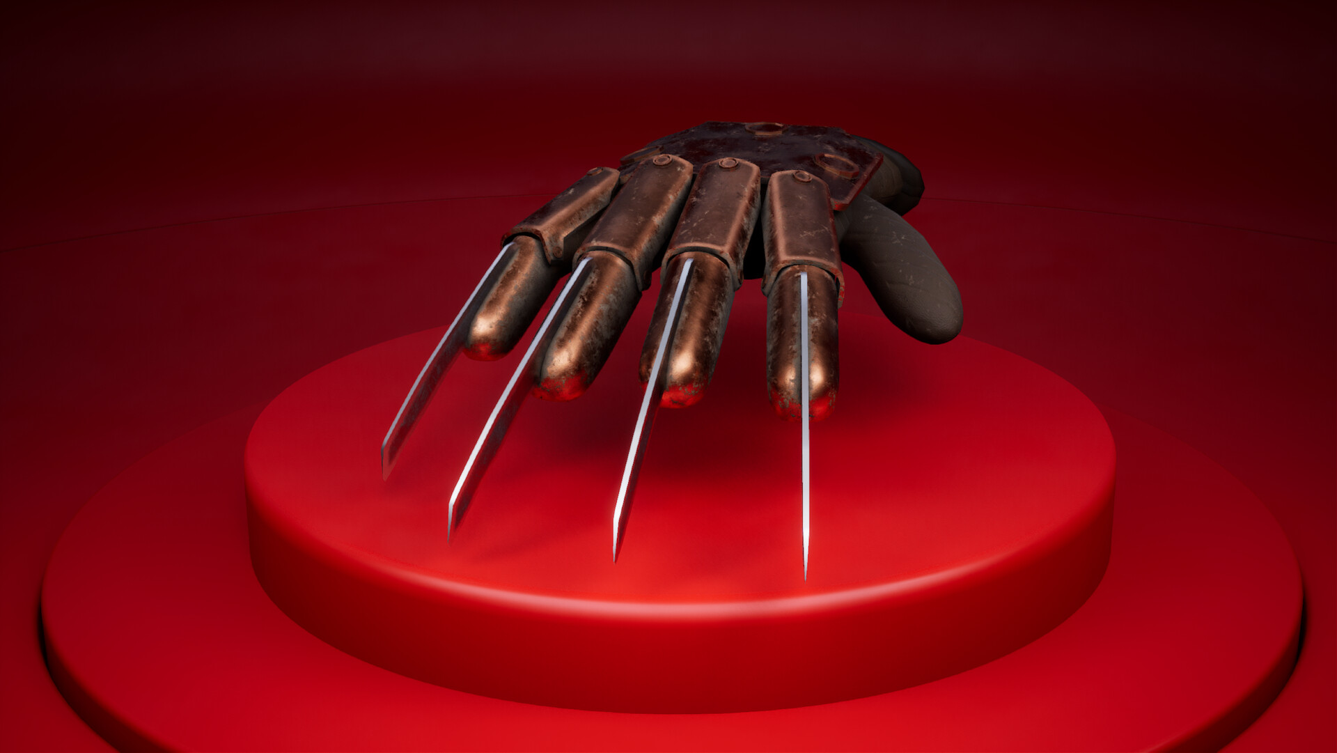 ArtStation - Freddy Krueger Knife Glove