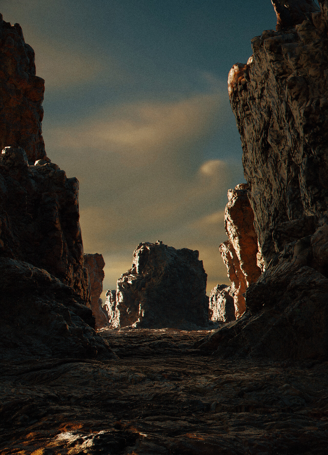 ArtStation - Red hills