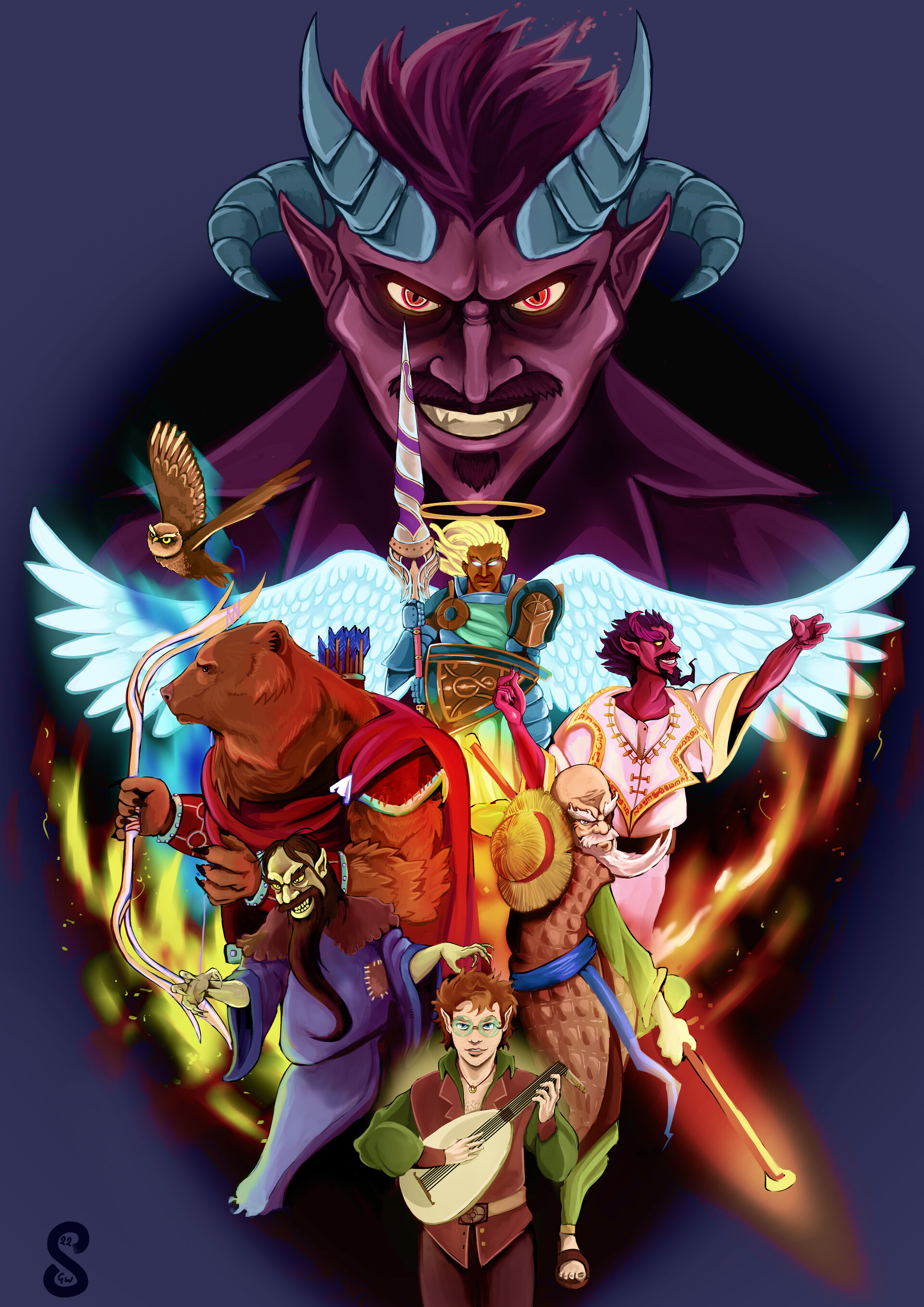 ArtStation - DND - ENDGAME Comission