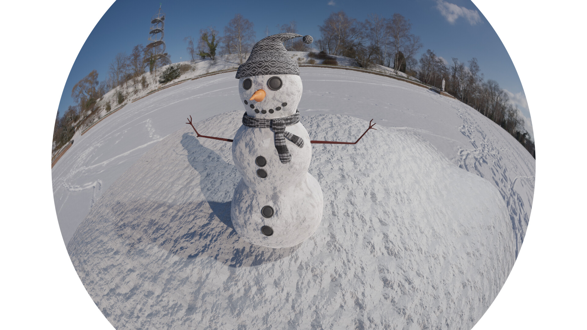 ArtStation - Snowman dude