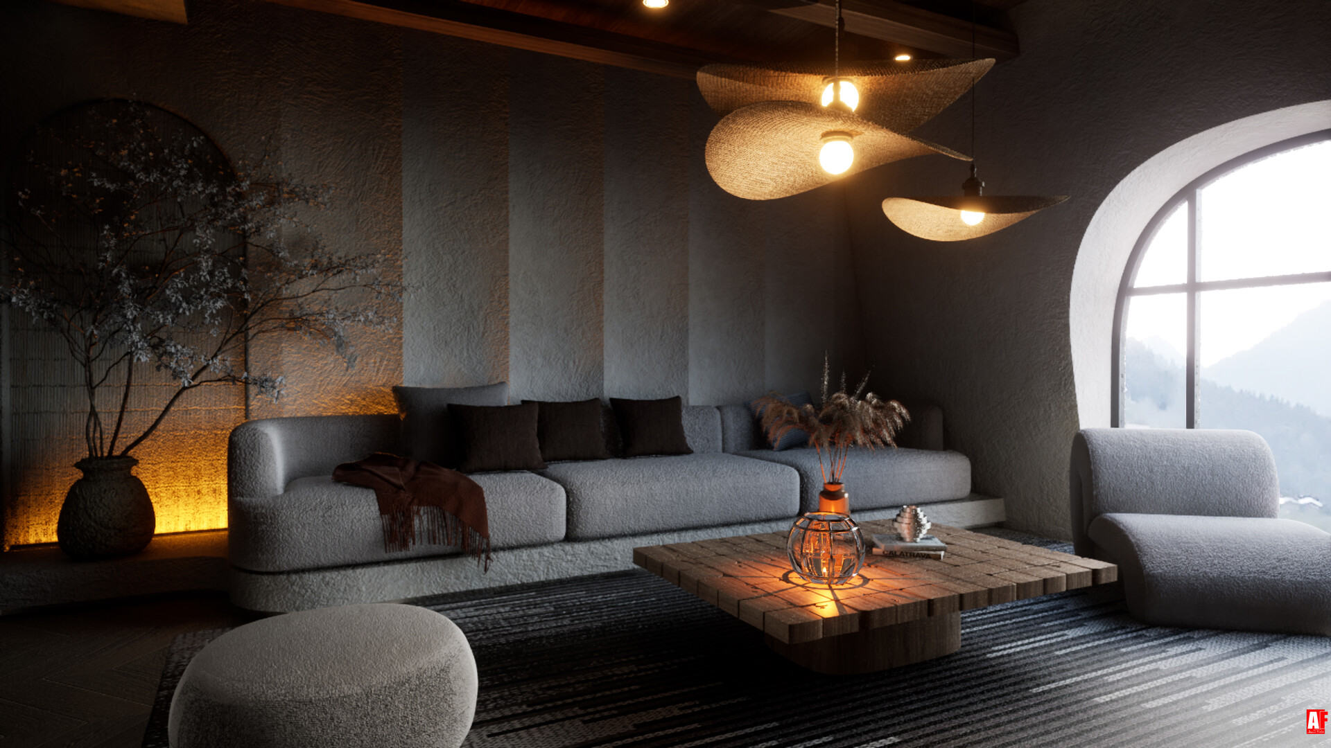 ArtStation - Unreal Engine 5 - winter Interior Archviz Lumen