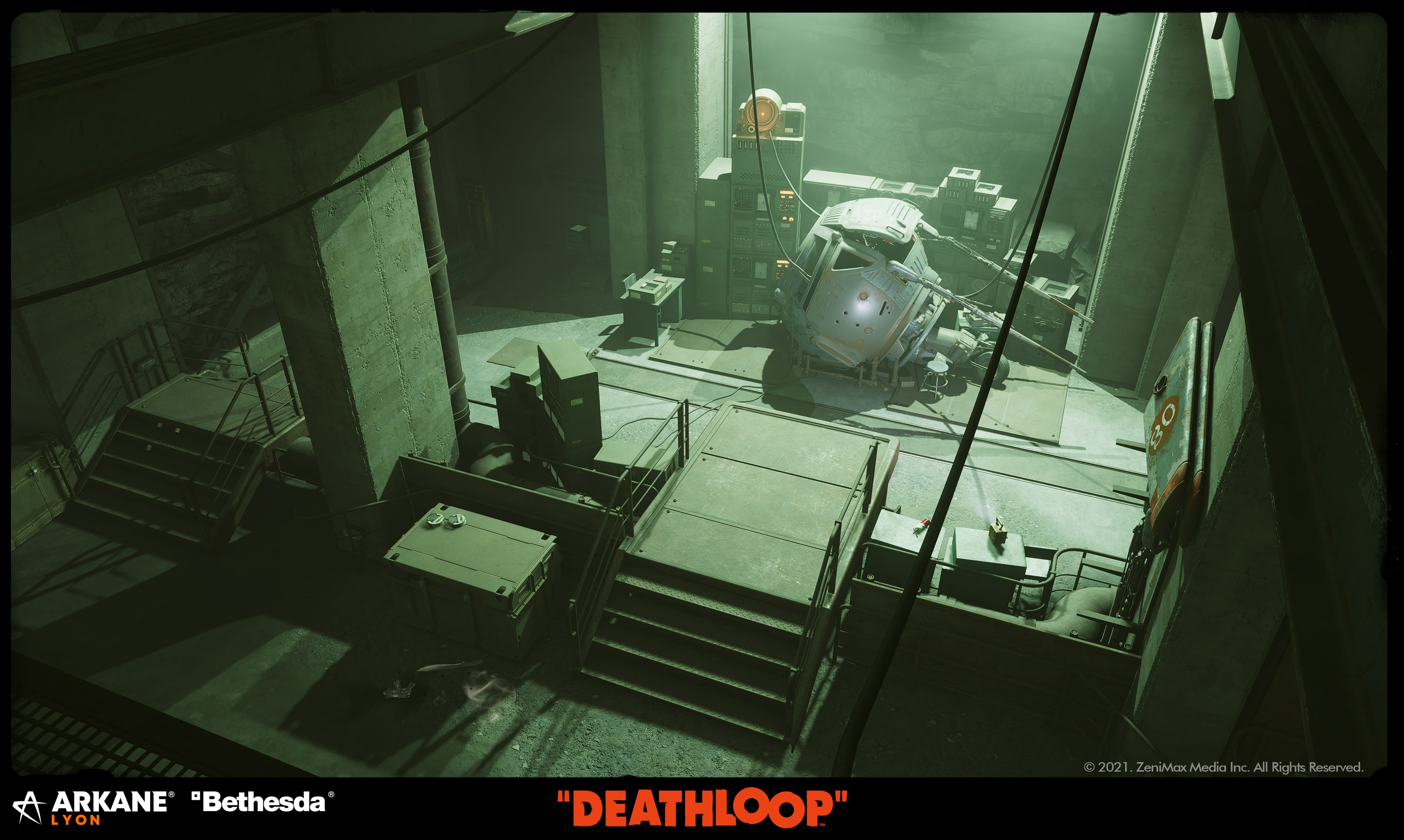 Jeremy Cerisy - "DEATHLOOP" - Motherland's Bunker and Ordnance Depot