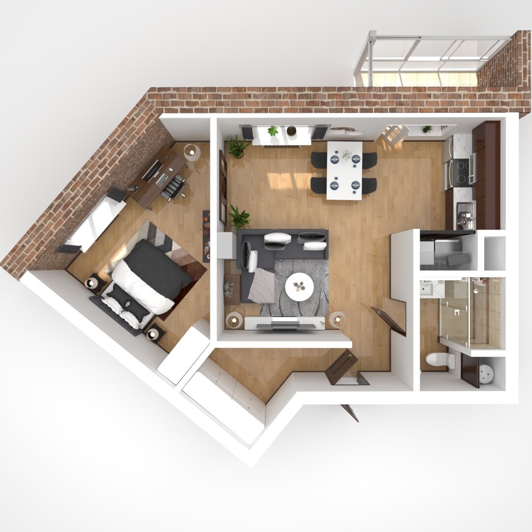 ArtStation - Modern Russian Apartment