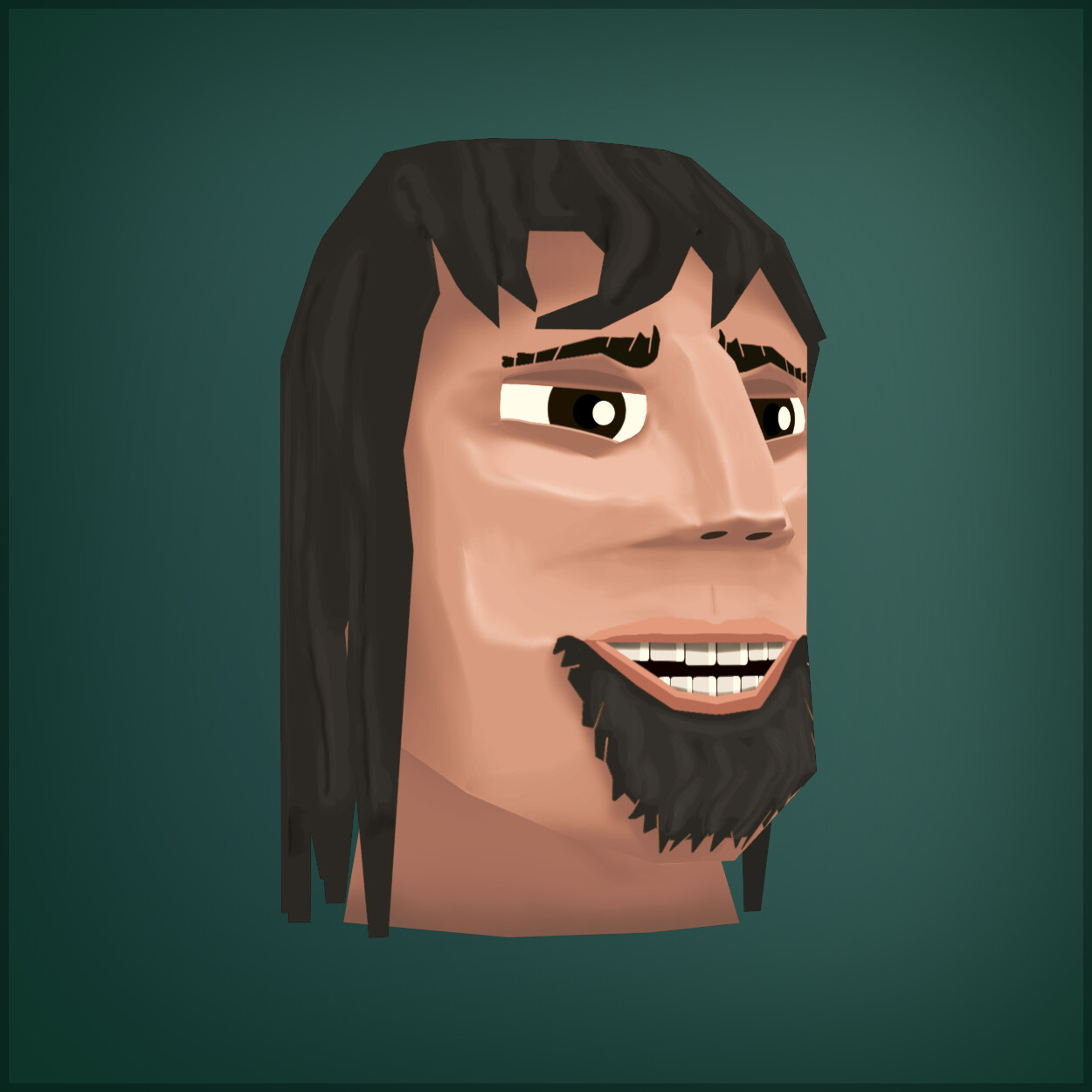 ArtStation - Stylized Face Practice