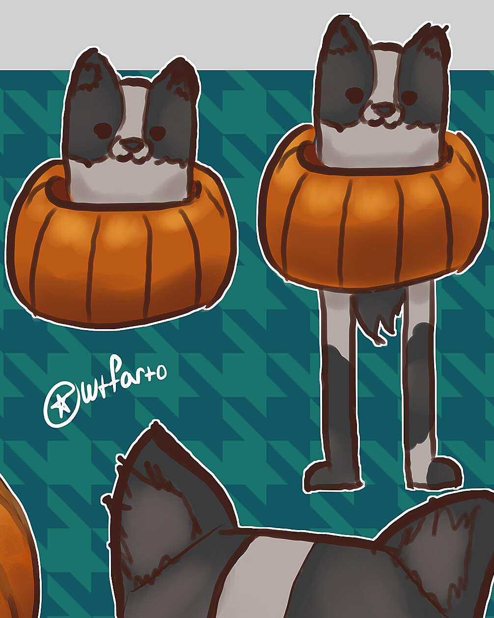 Ann Tsvetkova - Pumpkin Doggo